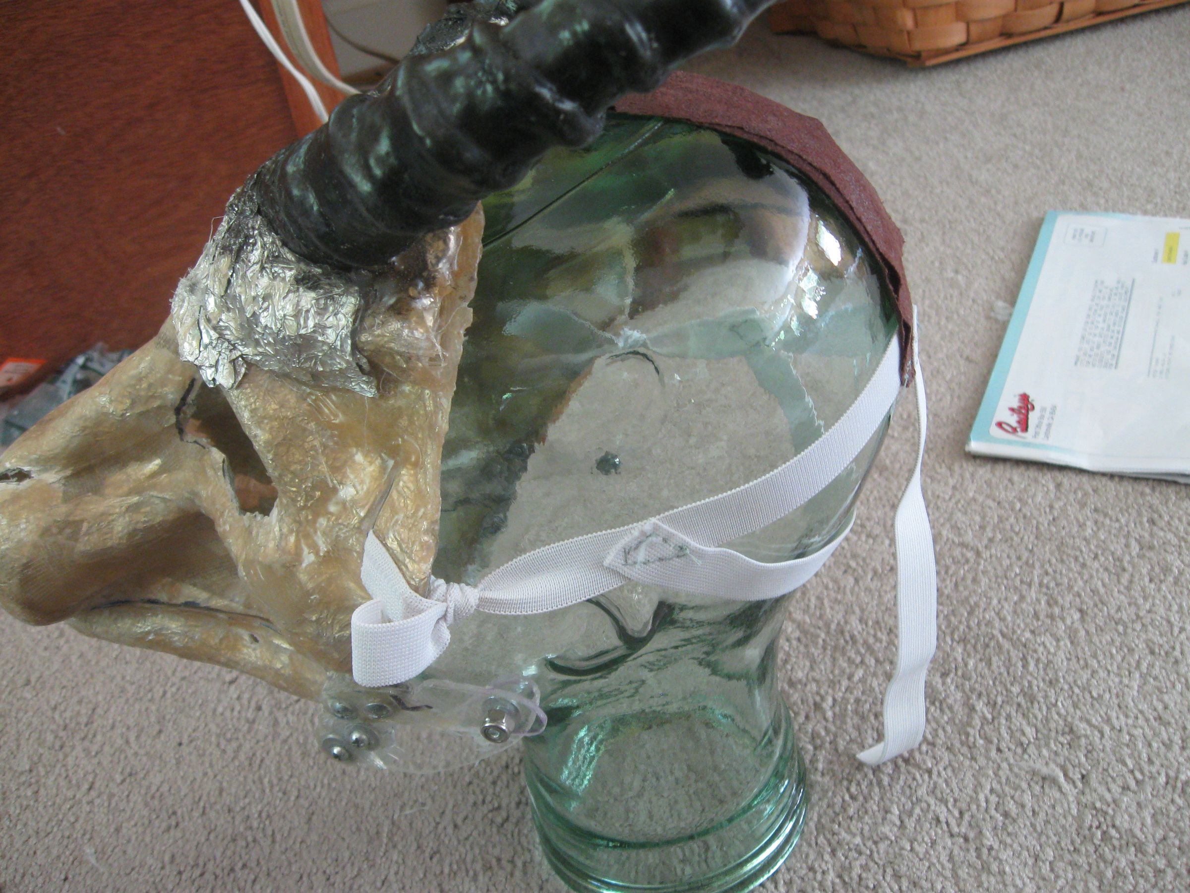 Making a Cat(?) Mask With Fiberglass : 18 Steps (with Pictures ...