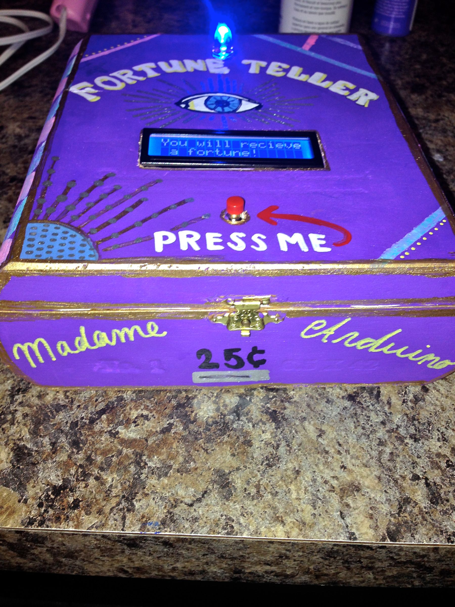 Arduino Powered Fortune Teller : 5 Steps - Instructables