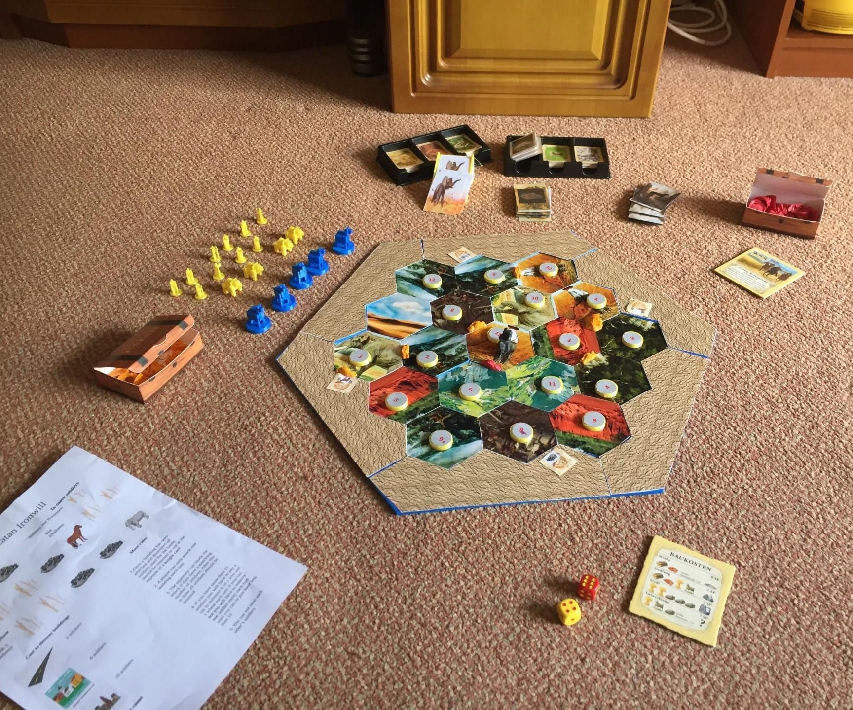 Make Your Own Catan Extension: Ironwill : 6 Steps (with Pictures ...