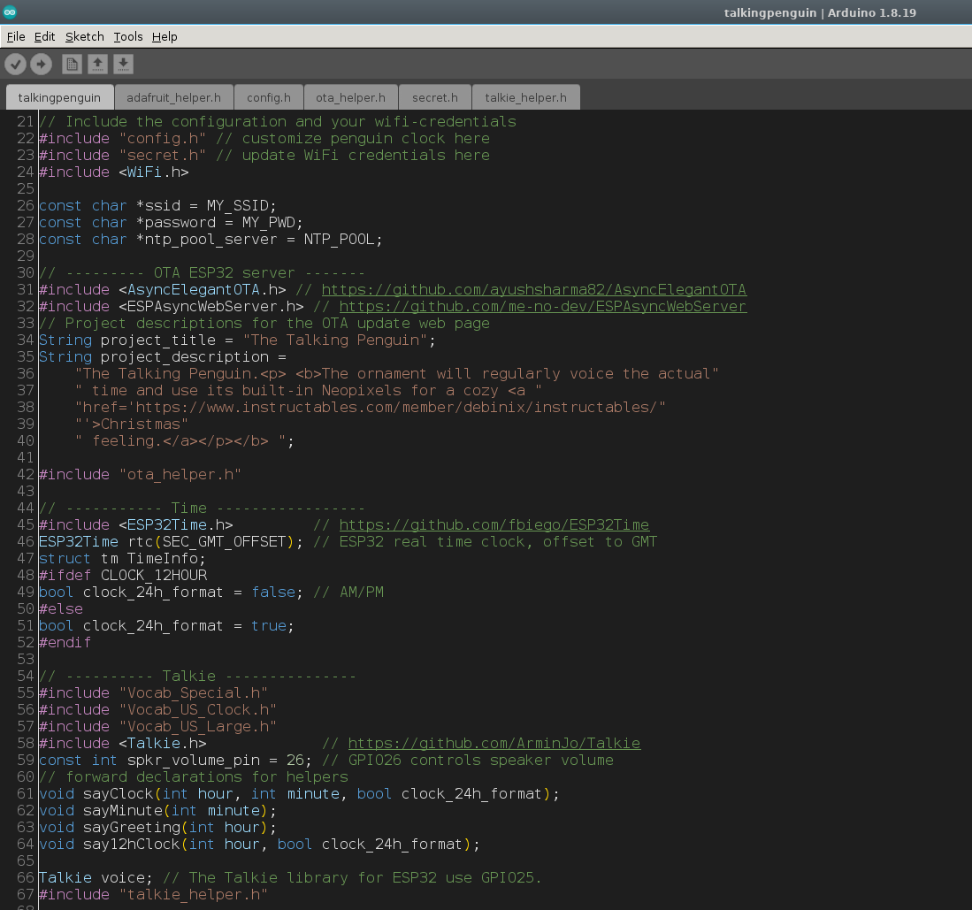 Build the Talking ESP32 Clock for the Exact Local Time. : 11 Steps ...