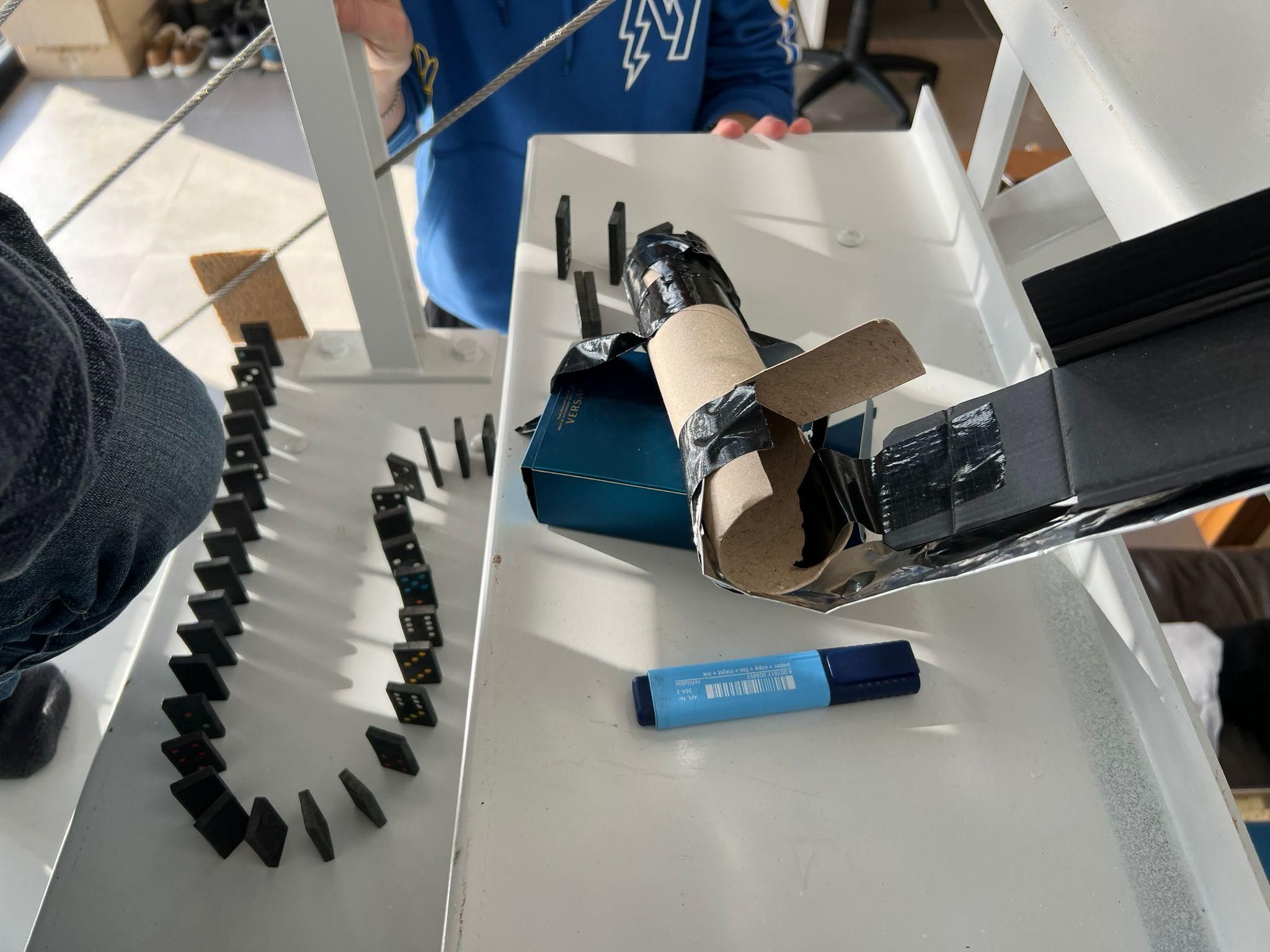 Untie Your Shoes - Rube Goldberg Machine With CPX : 7 Steps - Instructables