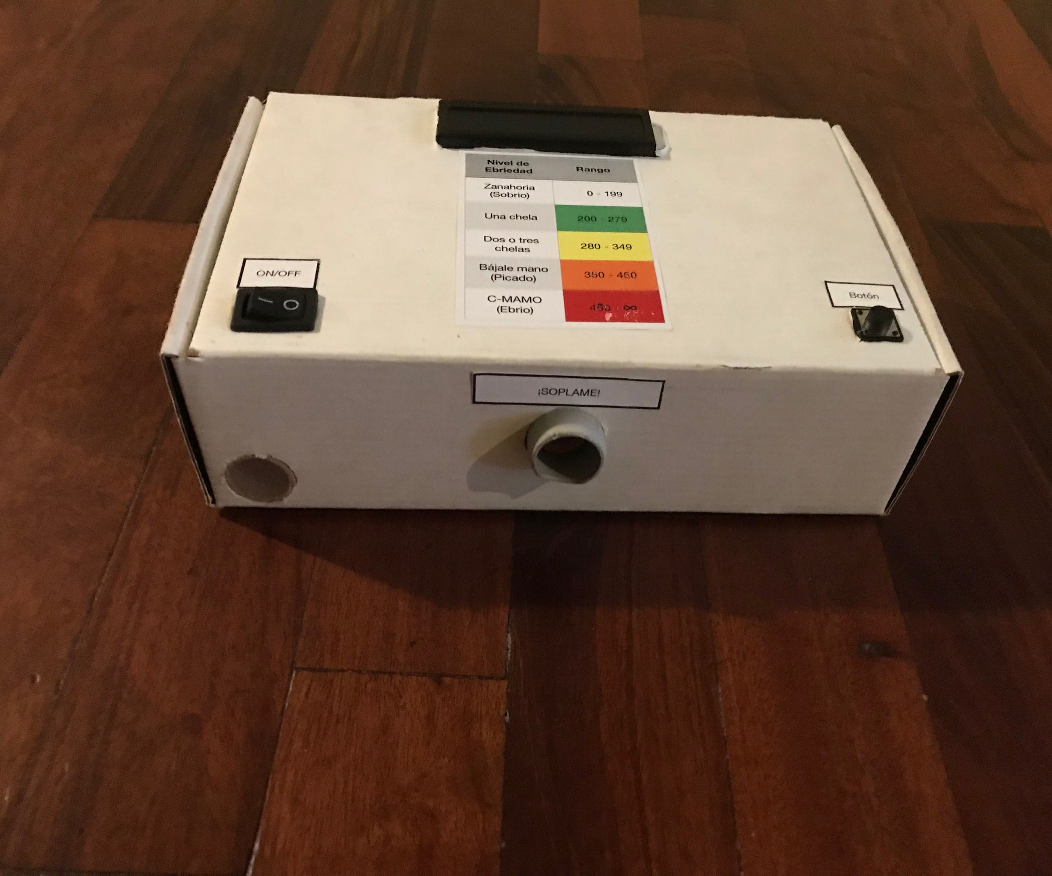 Breathalyzer With Arduino 7 Steps With Pictures Instructables 3748