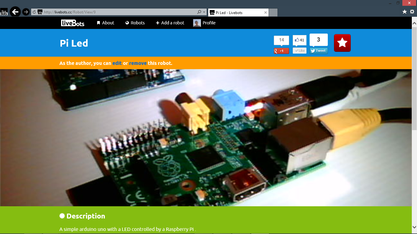 Create an Internet Controlled Robot Using Livebots : 7 Steps (with Pictures) - Instructables