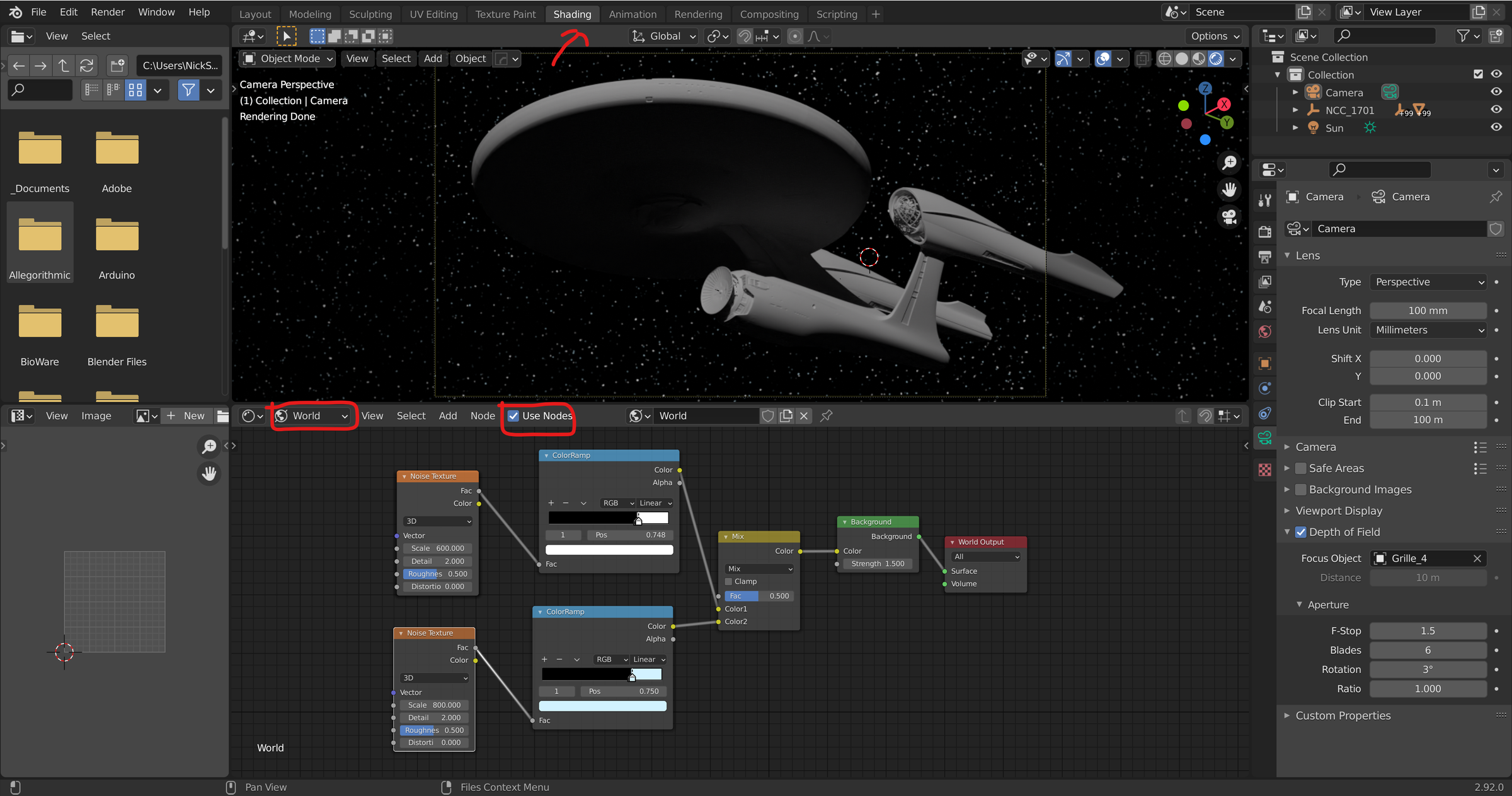 Blender 2.8+ Space Scene Setup Tutorial : 9 Steps - Instructables