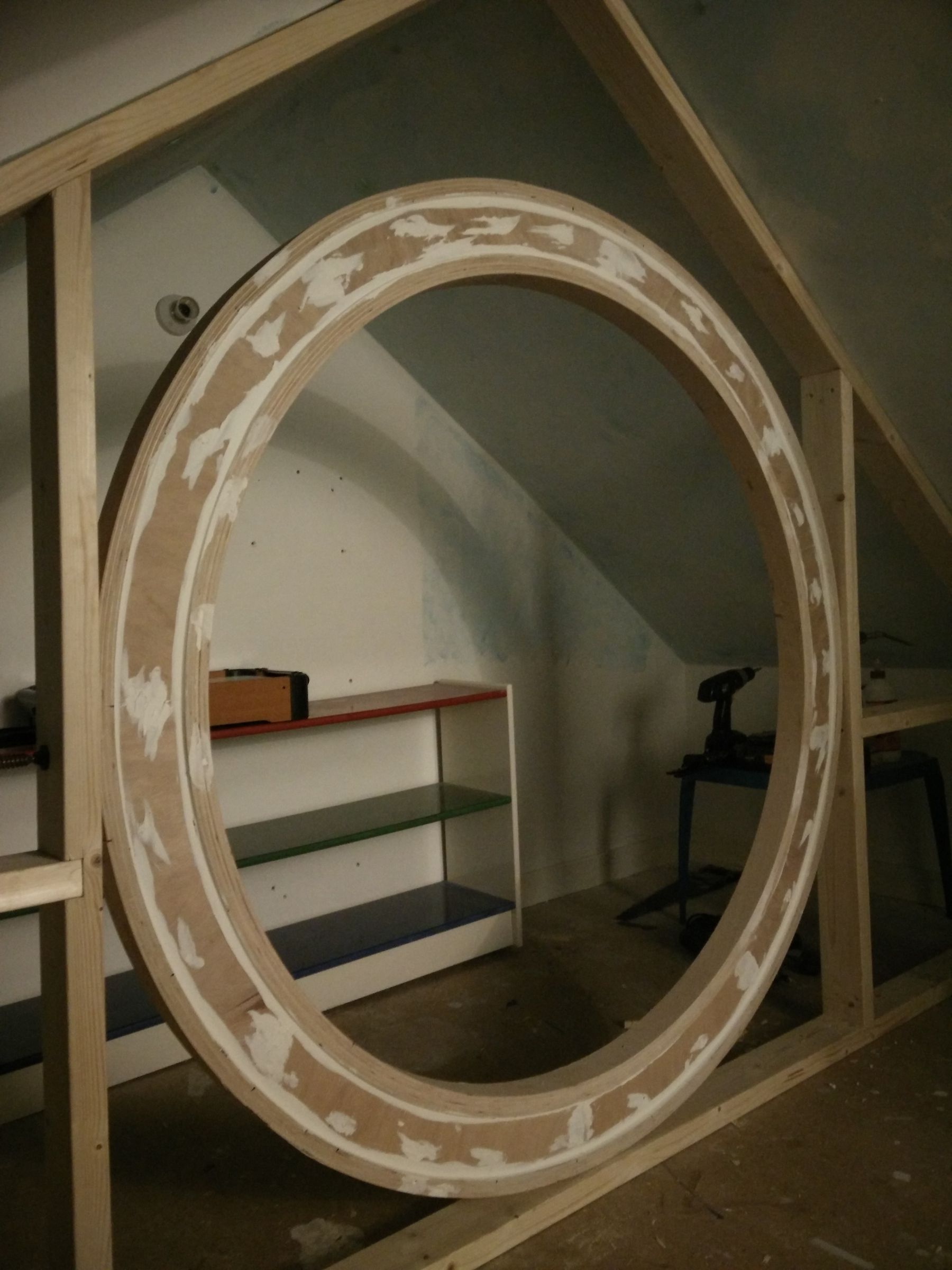 The Giant Plywood Portal (1½m Across) : 5 Steps (with Pictures ...