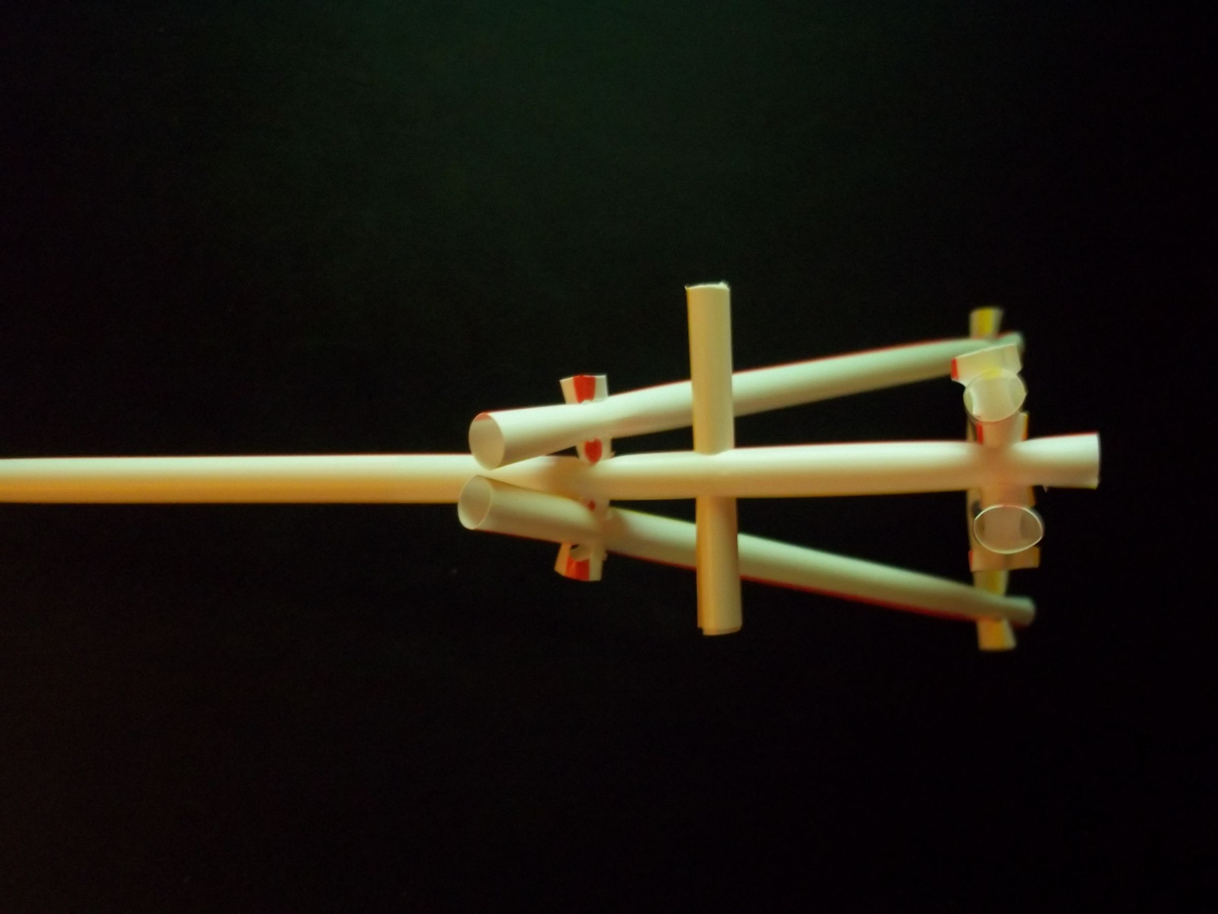 Trebuchet Catapult Using Only Fast Food Straws - Straw Builder Project ...