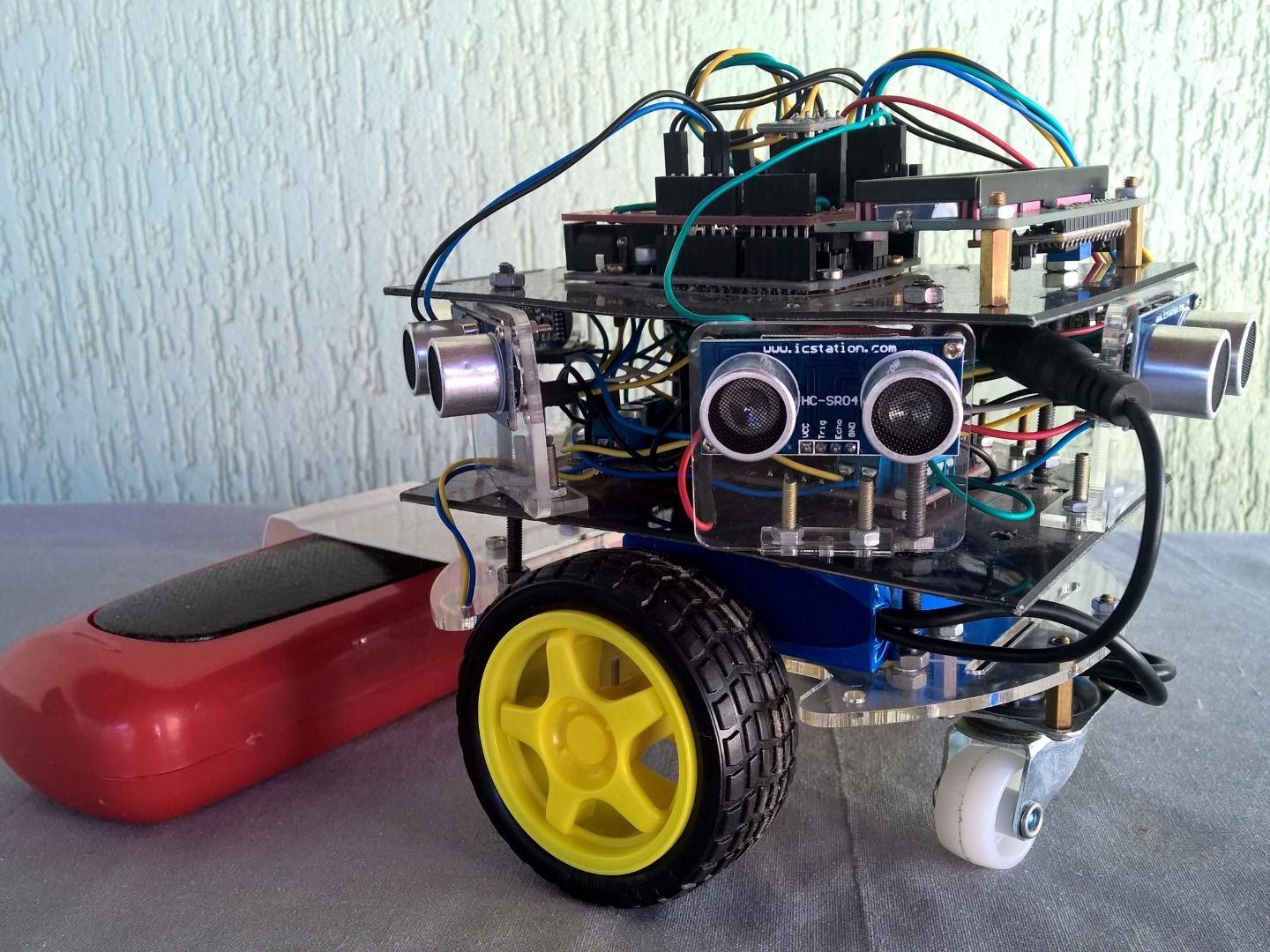 Homemade Cleanning Robot With Bluetooth : 5 Steps - Instructables