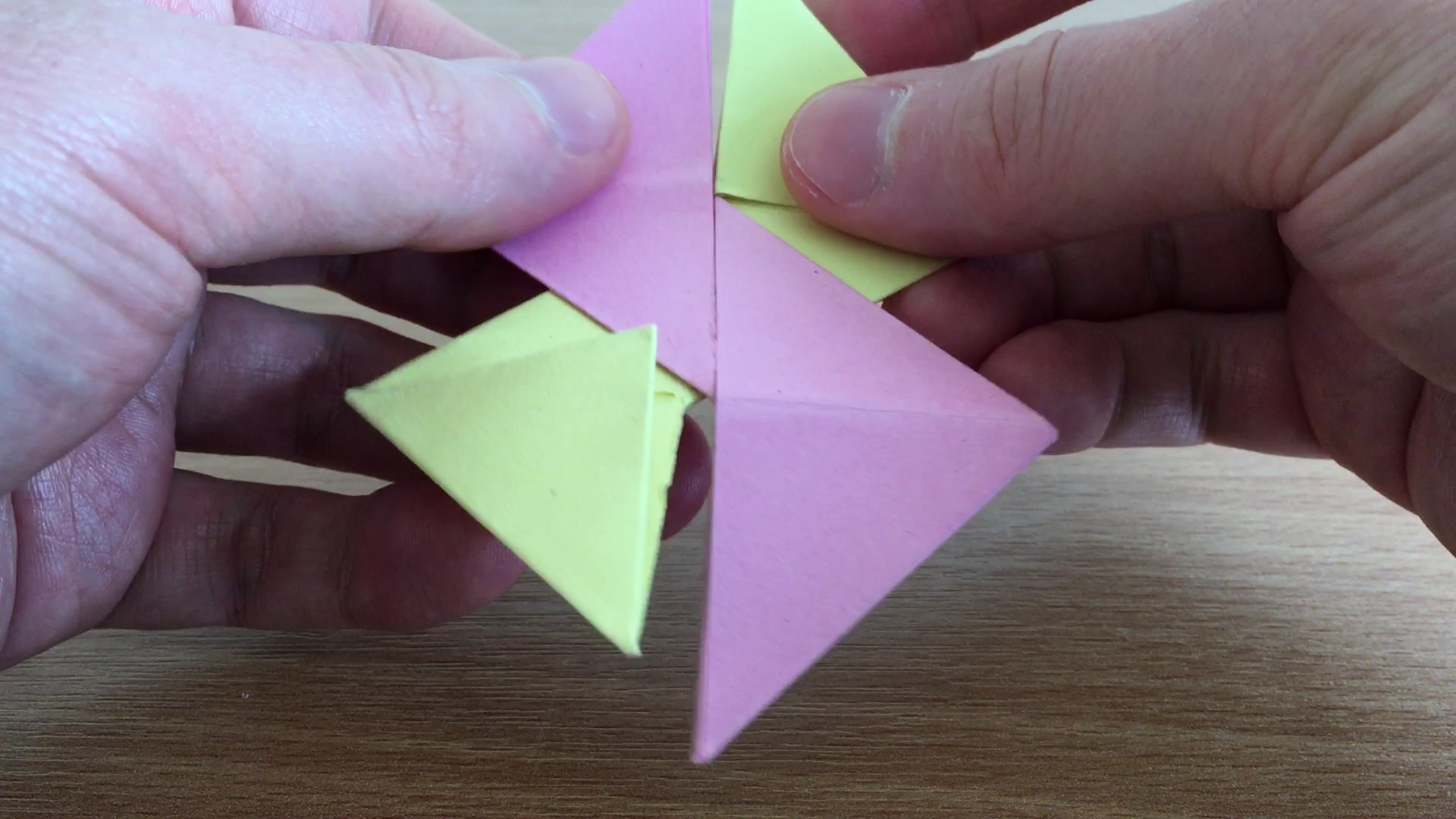 Origami Double Ninja Star