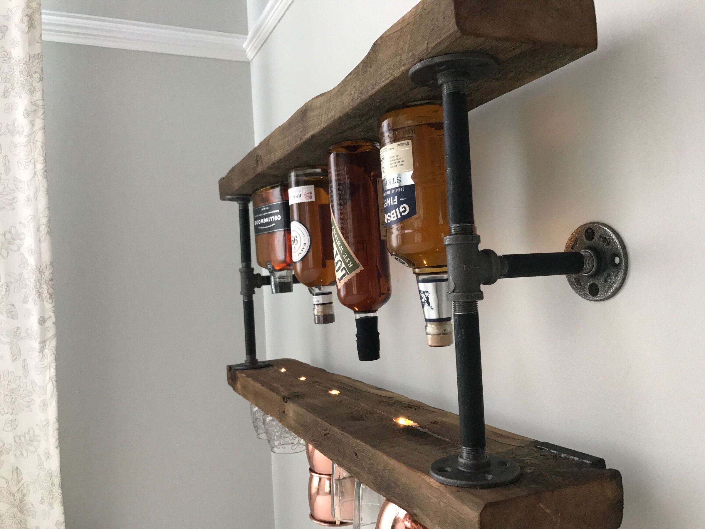 DIY Whiskey Shelf : 15 Steps (with Pictures) - Instructables