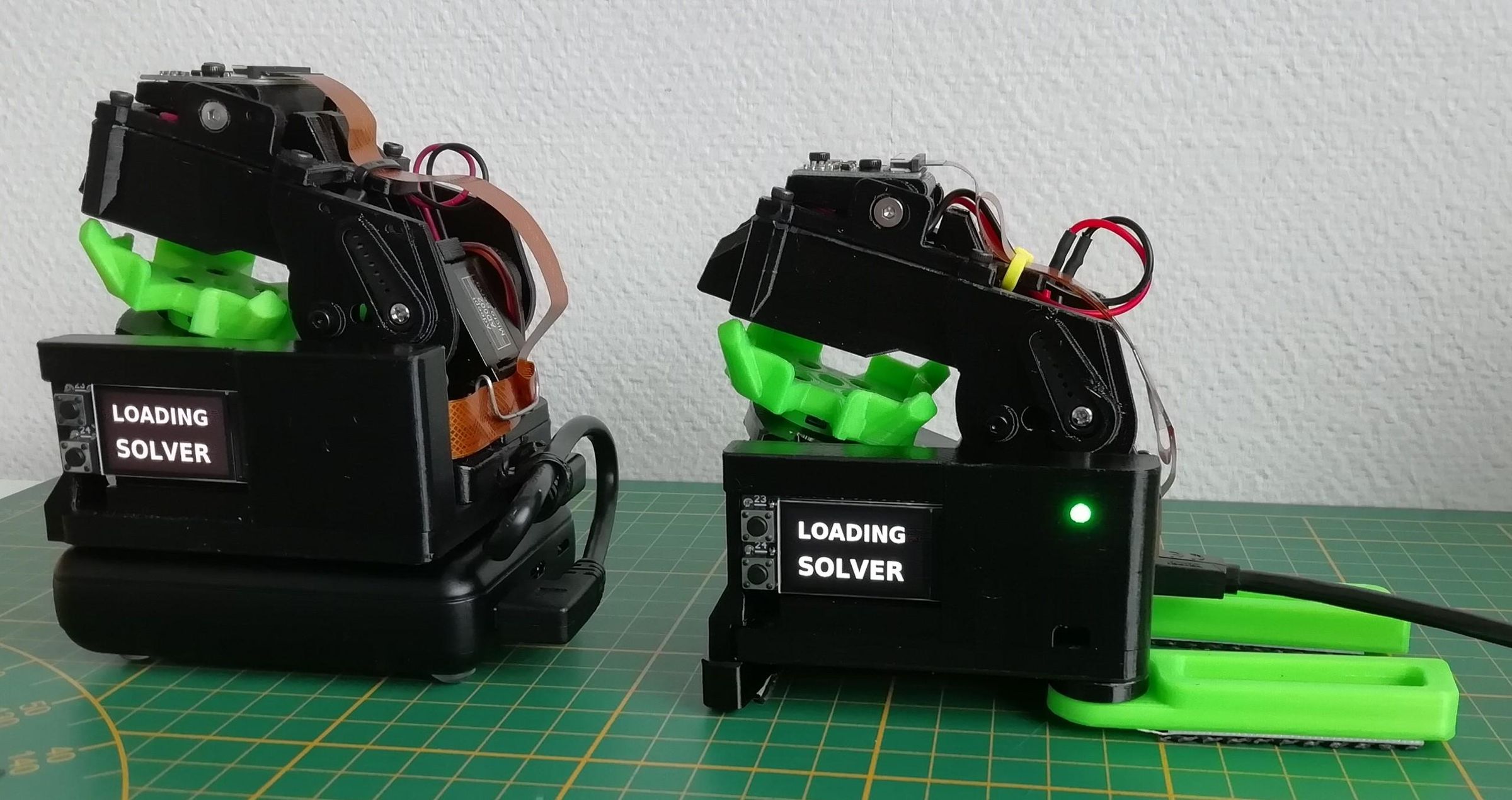 DIY the World's Smallest Rubik's Cube Solver Robot : 13 Steps (with ...
