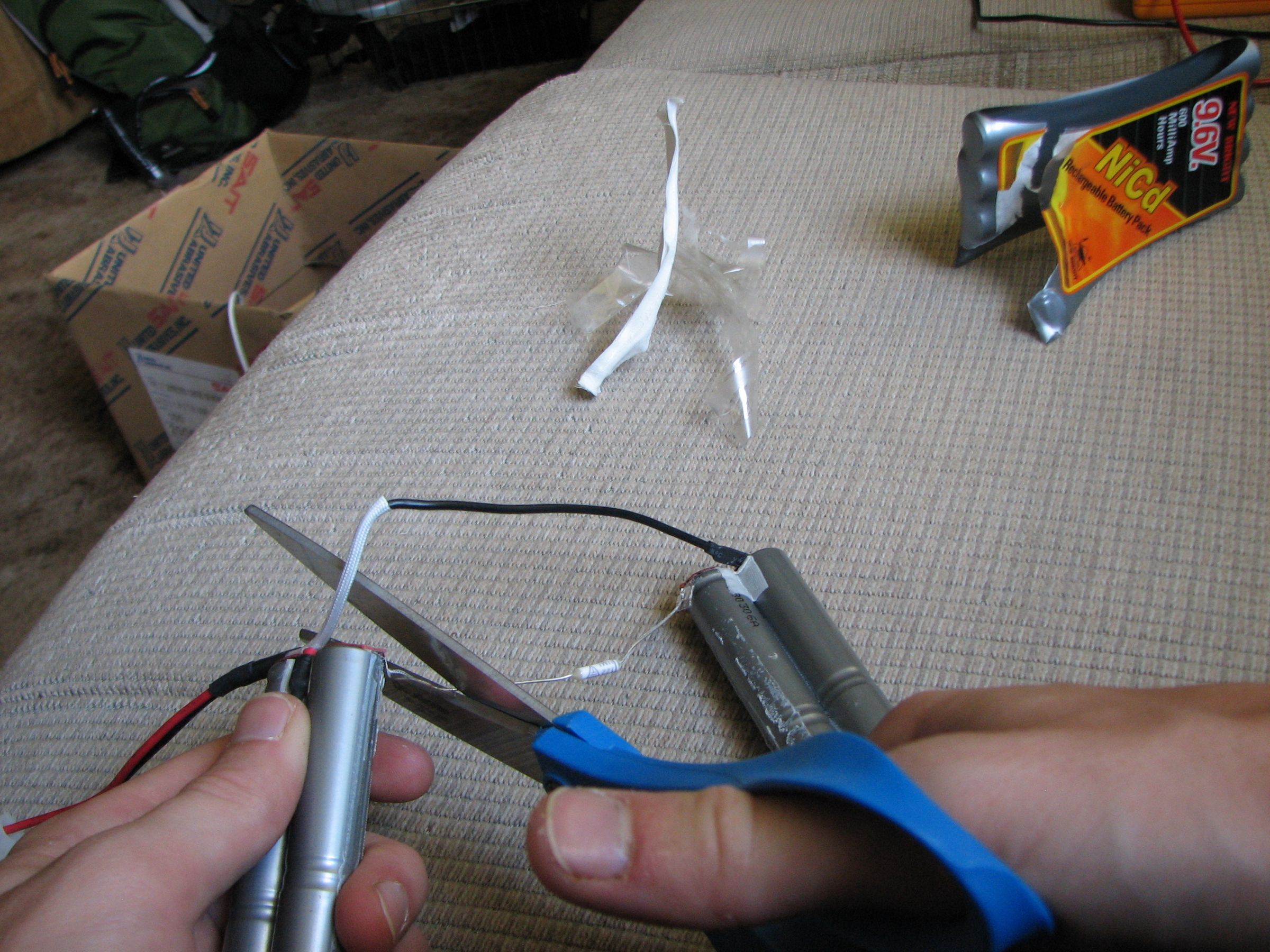 Repair a Thermally-Fused 9.6v Battery Pack : 4 Steps - Instructables