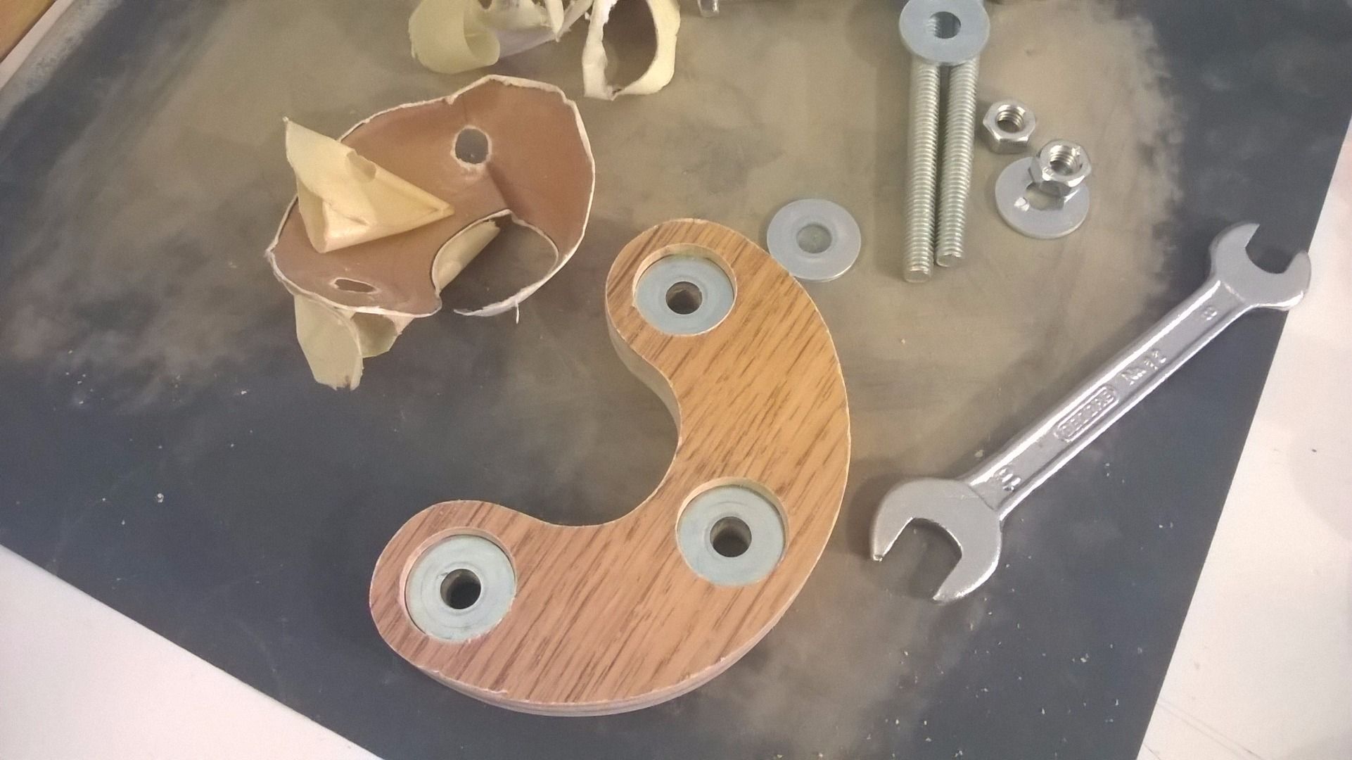 Wooden Precision Mini Router Base for Rotary Tool (with Cardboard ...