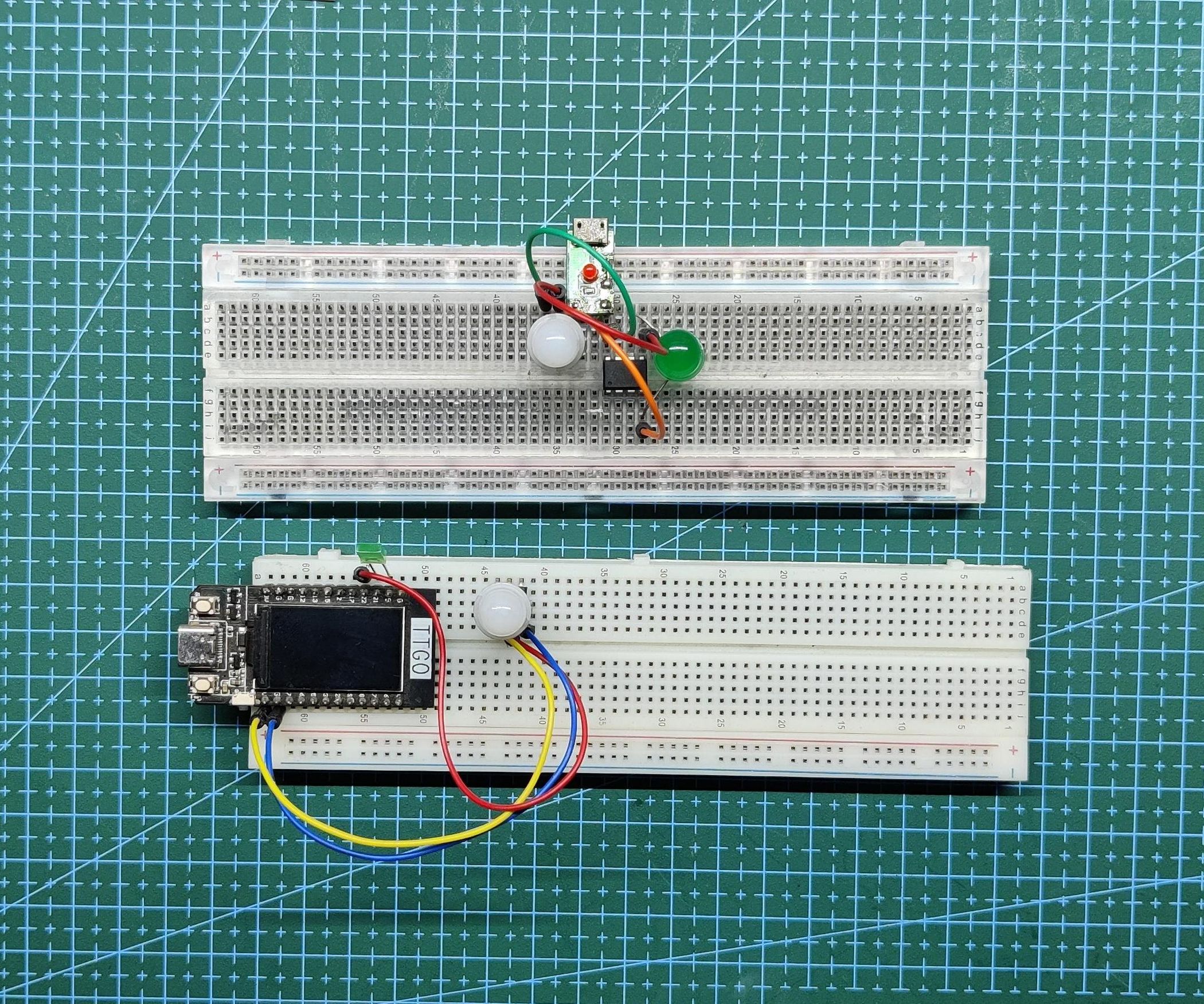 Motion Trigger Circuit With and Without Microcontroller : 17 Steps ...