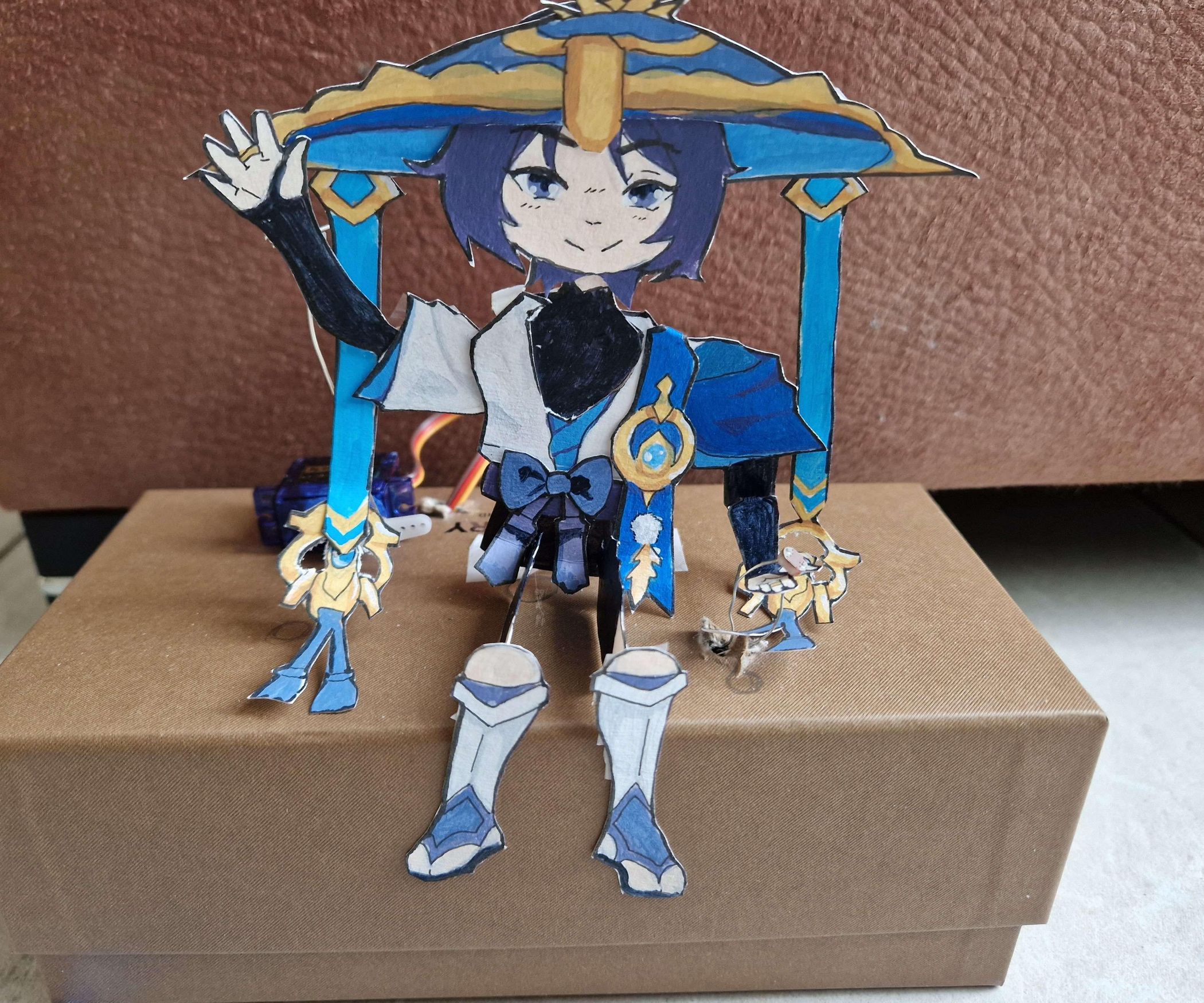 If This Then That - Waving Paper Doll : 6 Steps - Instructables