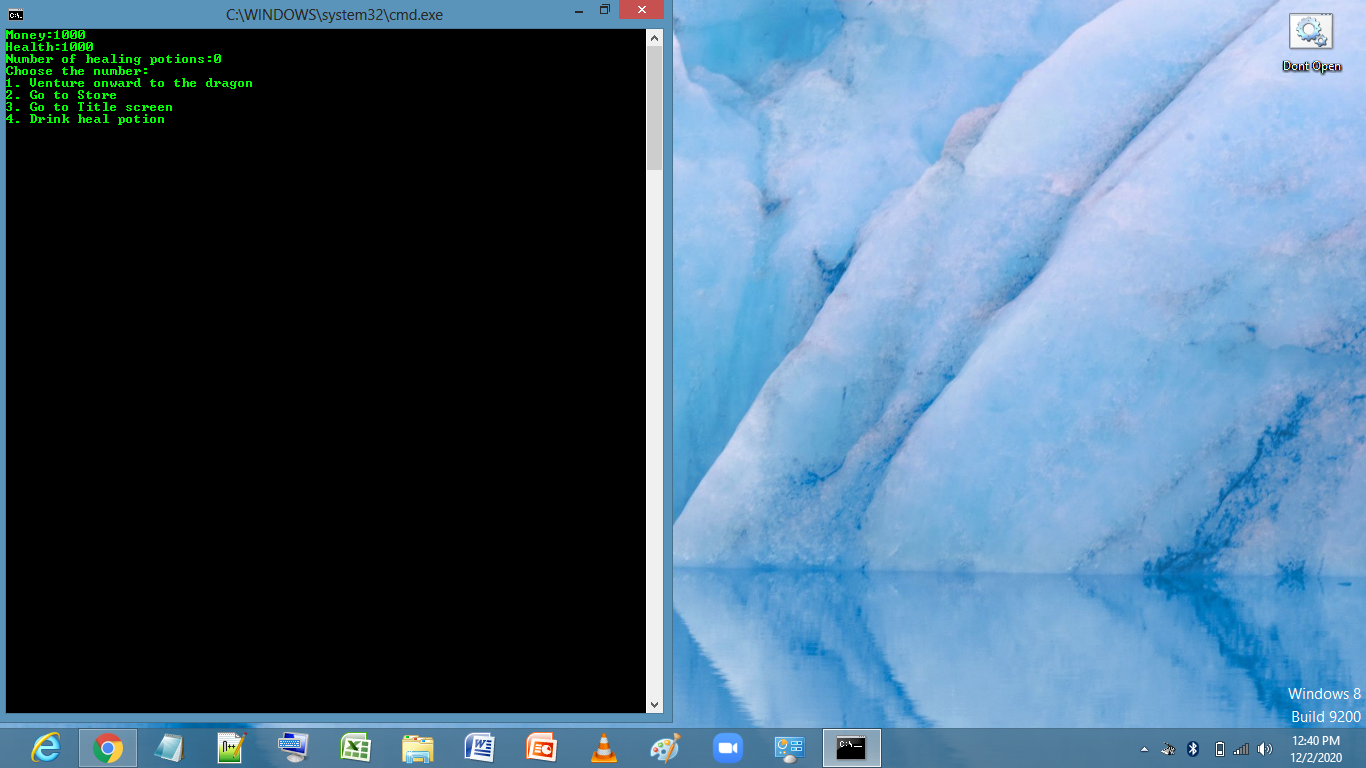 Batch File Dragon Game - Instructables