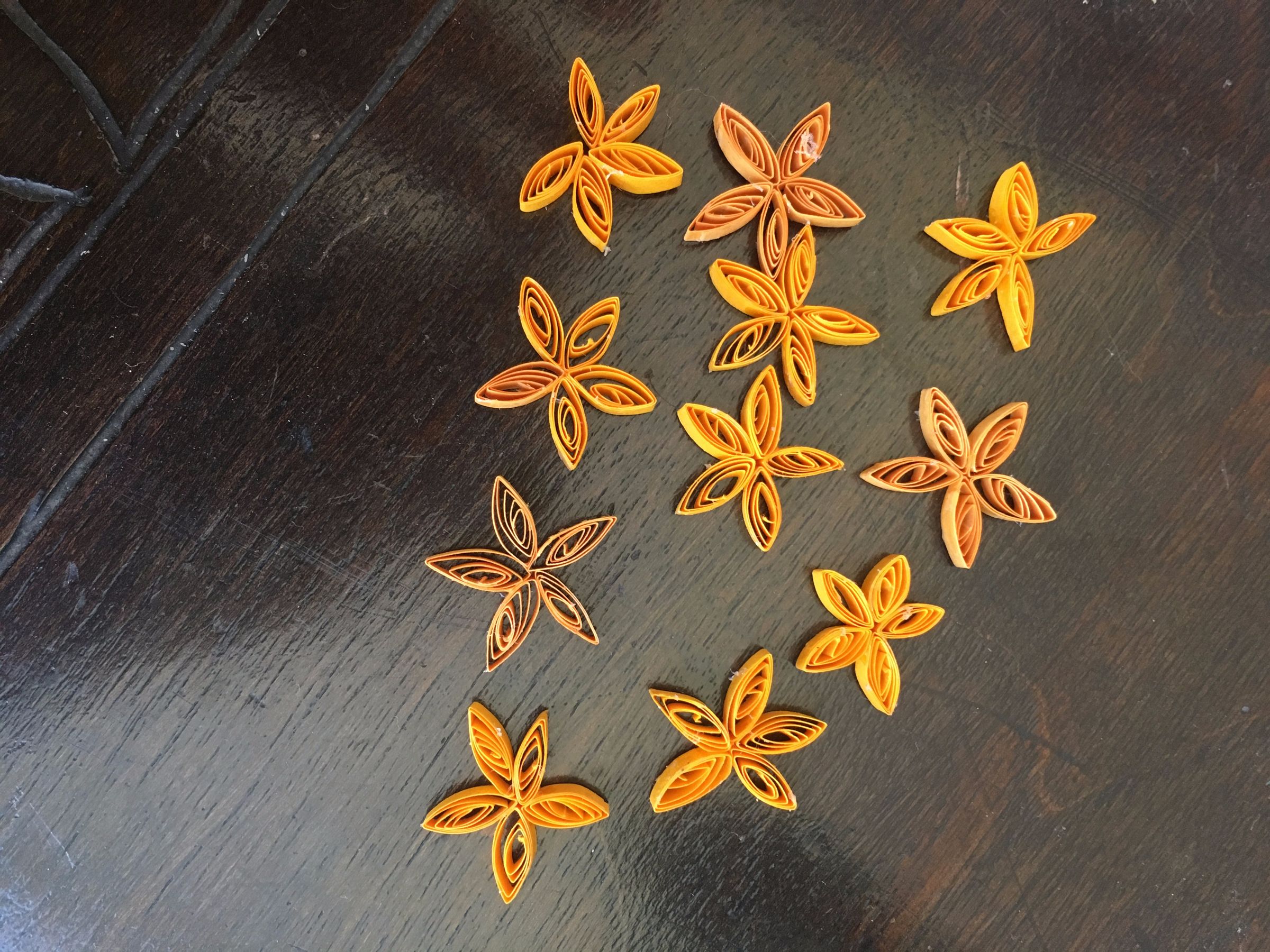 DIY Quilled Orange Flower : 5 Steps - Instructables