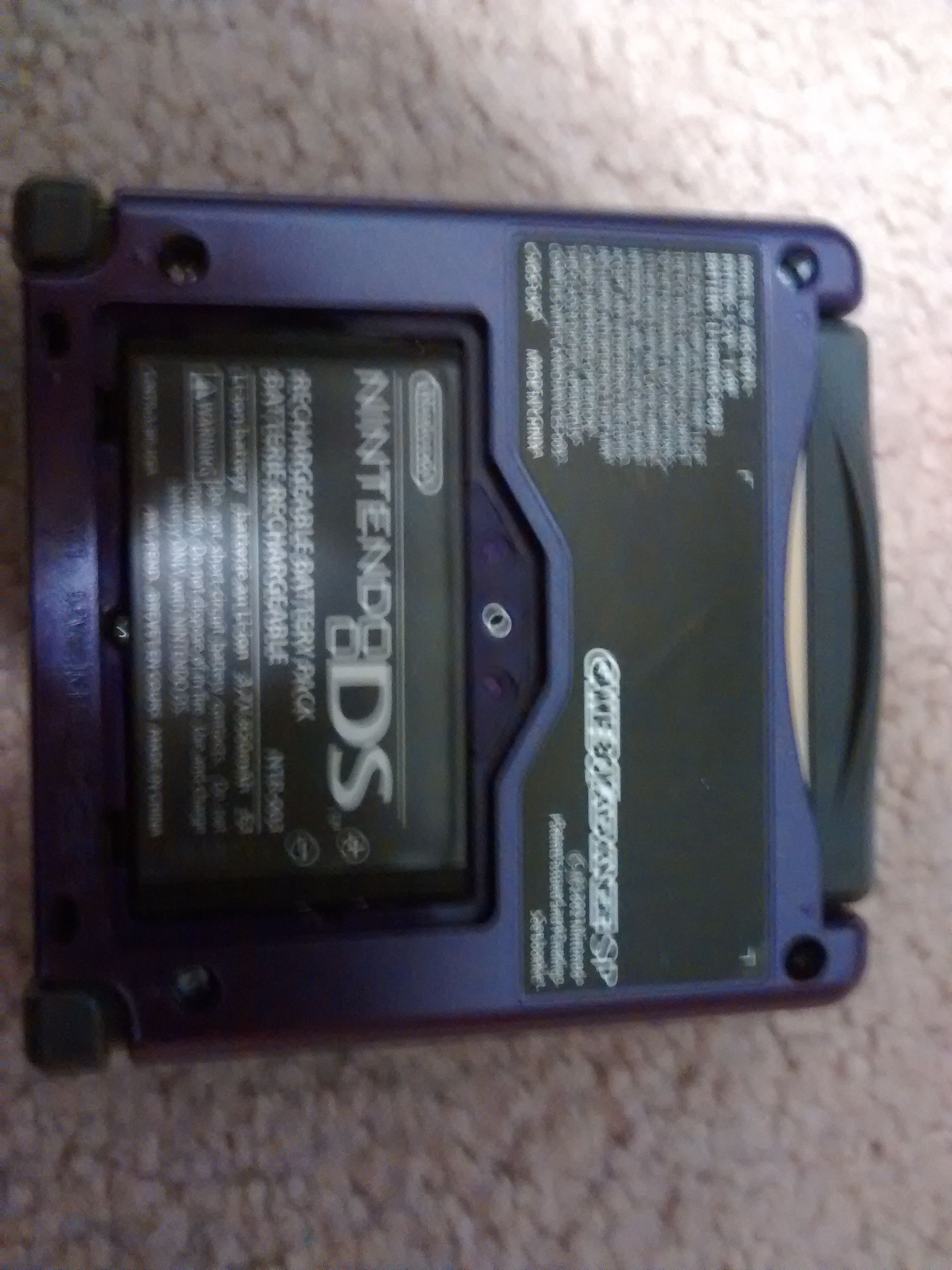 Use a DS (Phat) Battery in a GBA SP - Instructables