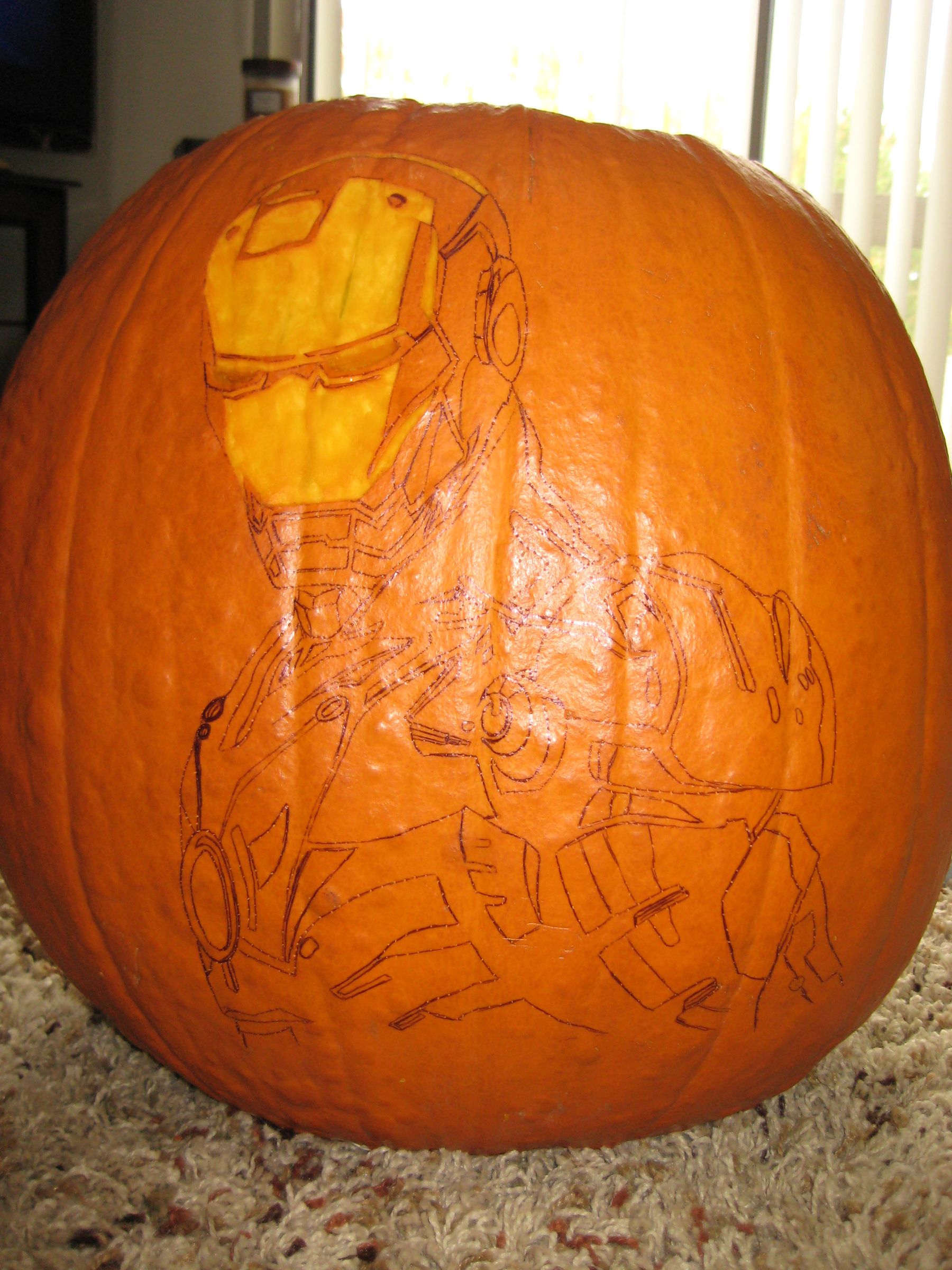 How to Carve Iron Man : 10 Steps (with Pictures) - Instructables