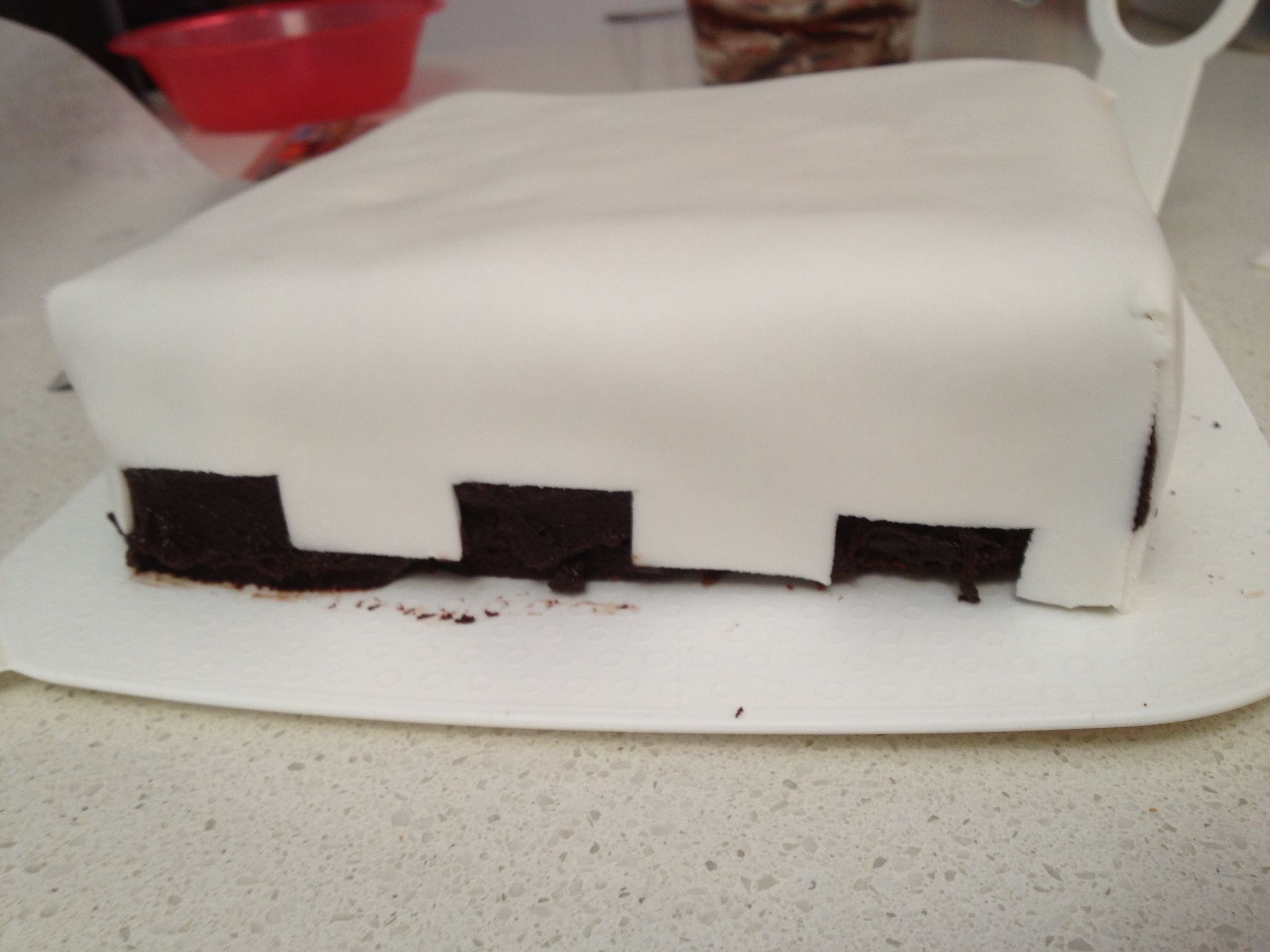 Minecraft Cake Recipe Real Life