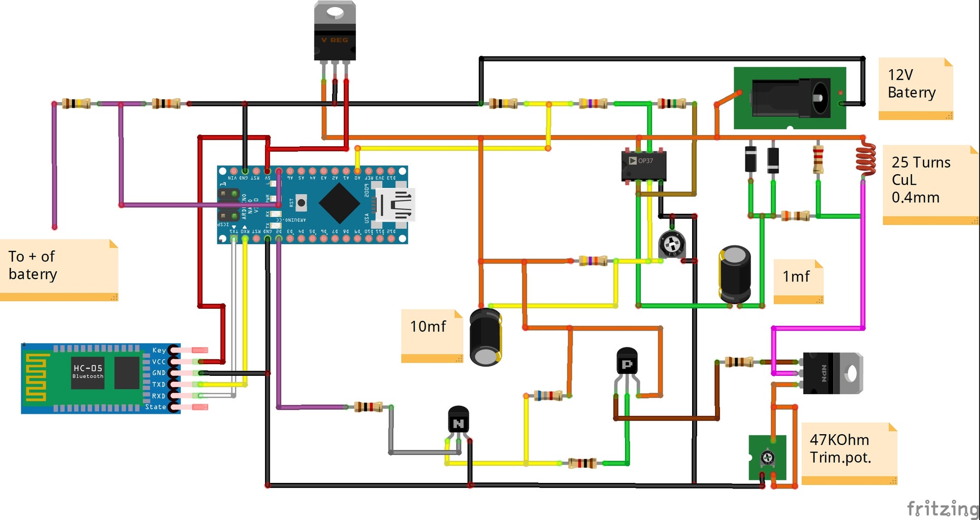 Diy Arduino Based Pulse Induction Metal Detector 5 Steps Instructables