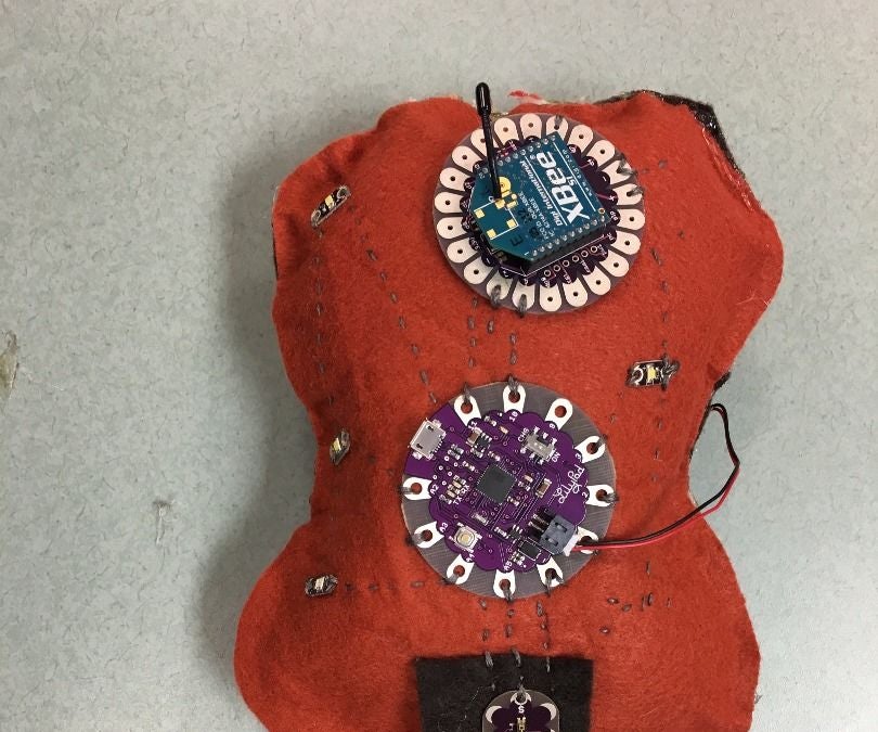 Violano-Lilypad Arduino XBee Instrument : 6 Steps (with Pictures) - Instructables