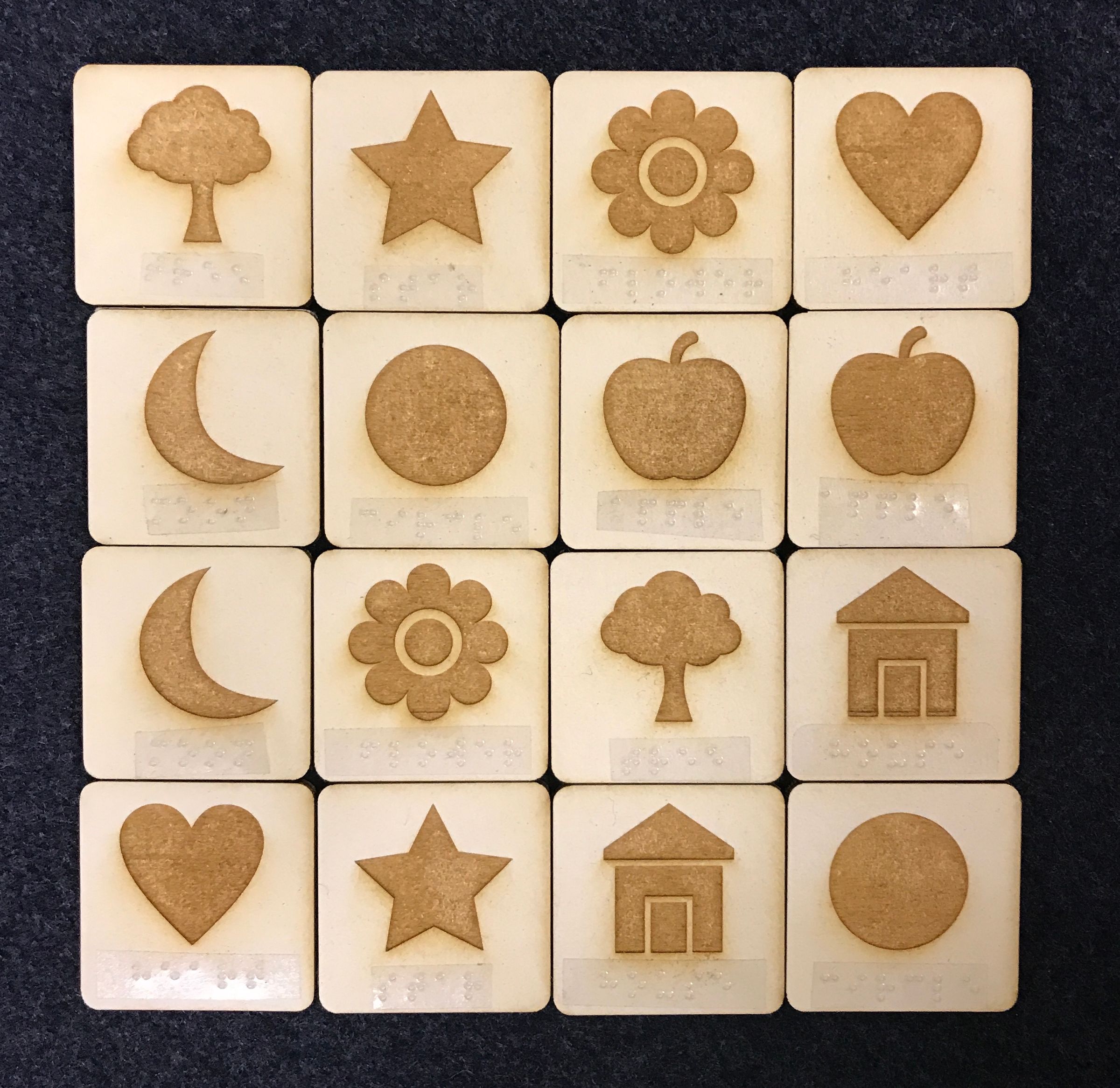 Laser Cut Tactile Memory Game : 7 Steps (with Pictures) - Instructables