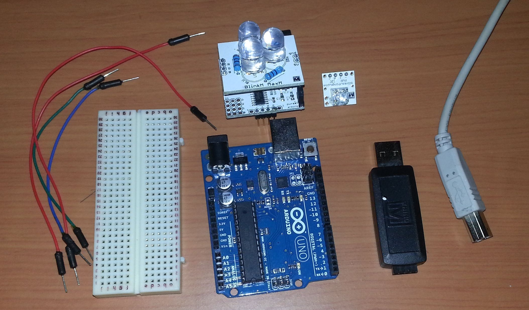 Arduino Mood Lamp Using BlinkM : 5 Steps - Instructables