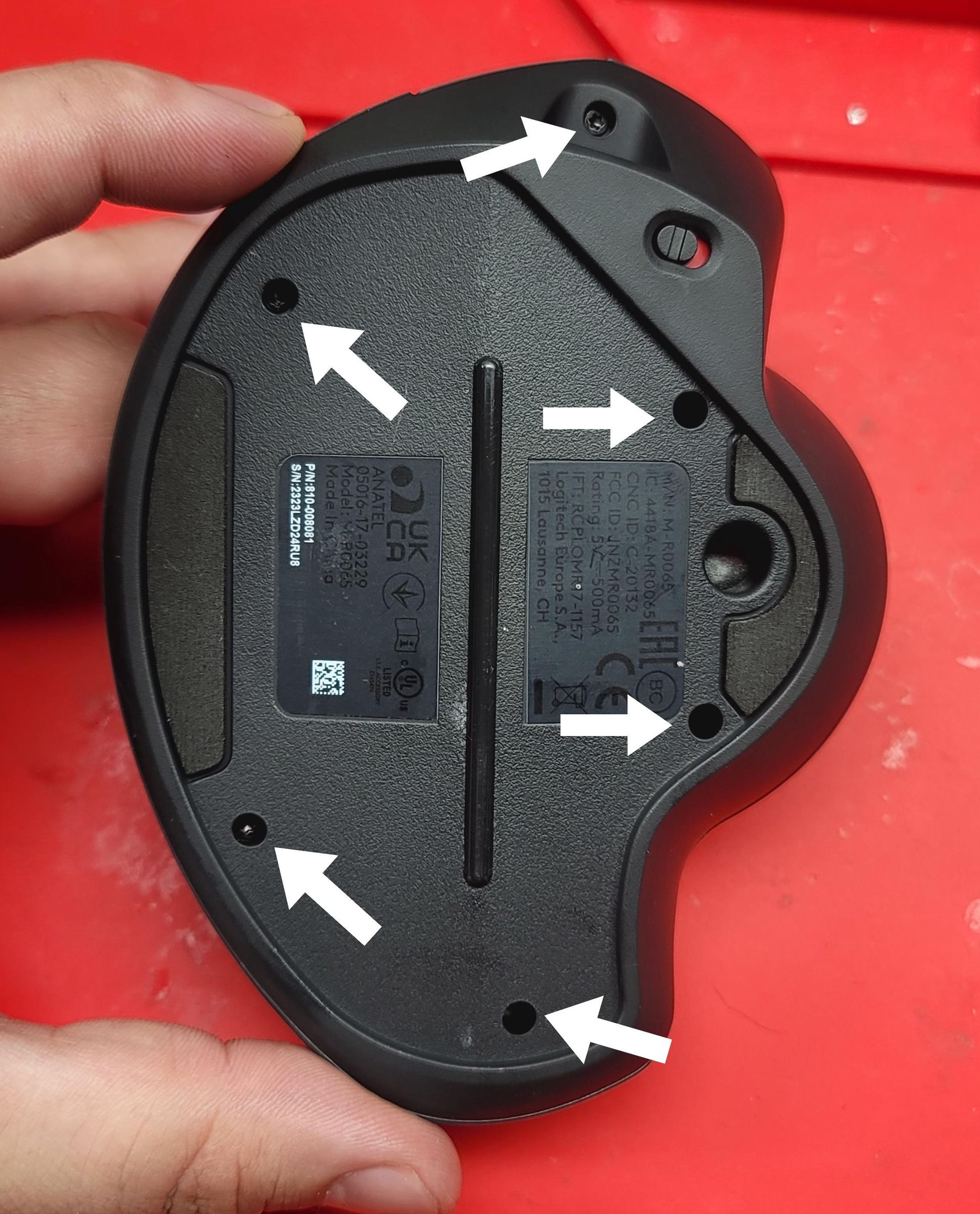 Converting the Logitech MXERGO Trackball Mouse to USB C : 6 Steps (with ...