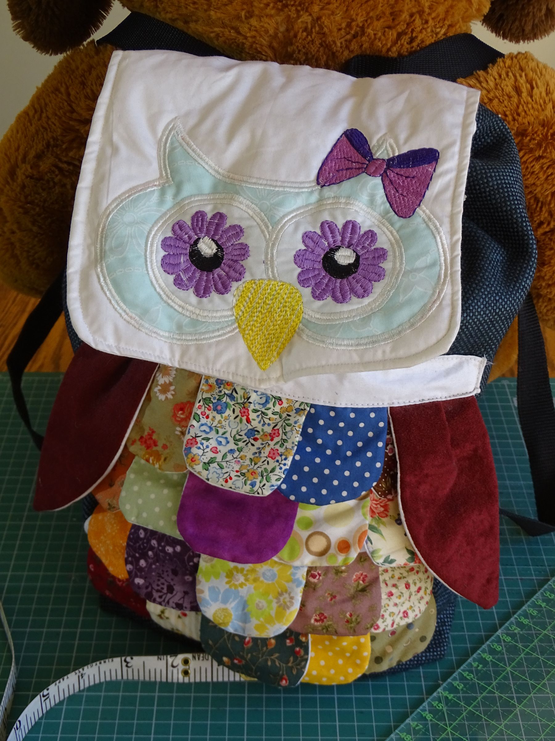 Novelty Owl Backpack : 8 Steps (with Pictures) - Instructables