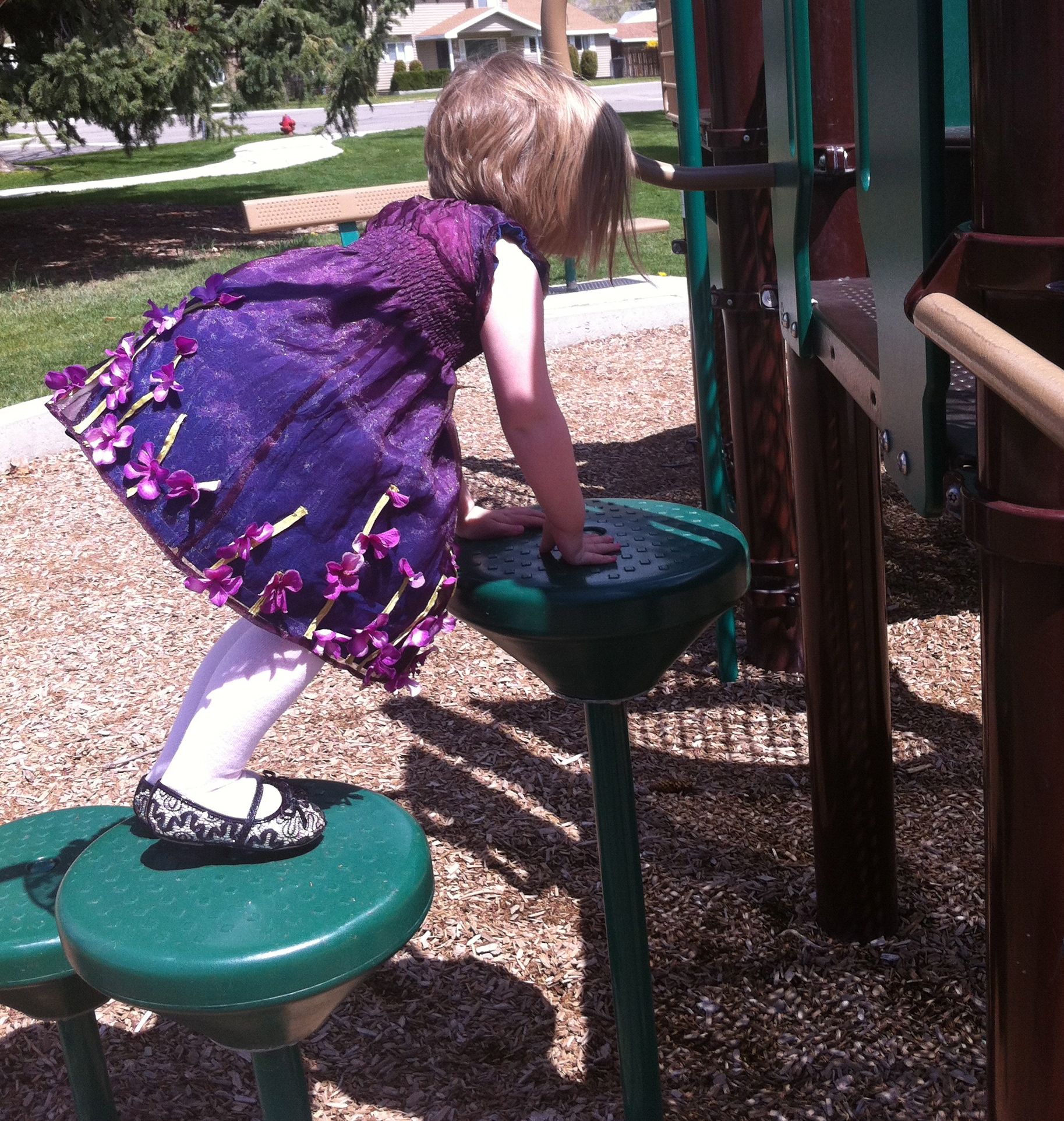 Purple Flowered Dress : 7 Steps (with Pictures) - Instructables