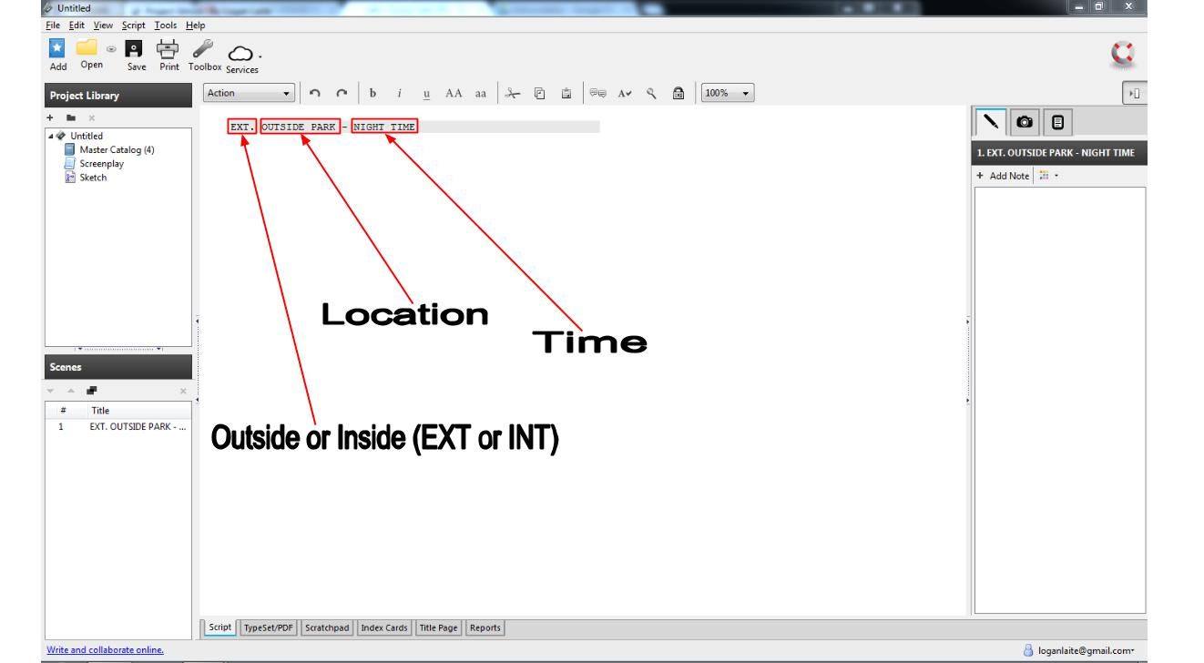 Using Celtx 101 - Script Writing for Movies : 10 Steps - Instructables
