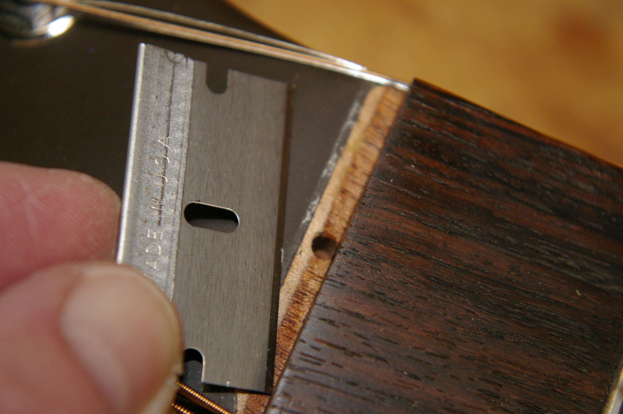 Zero Glide Nut Replacement (Zero Fret Installation) for Guitar : 4 ...