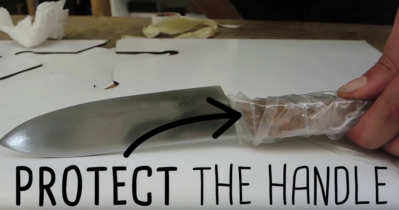 How to Put a Logo on Knife Blade : Laser Engraving : 6 Steps ...