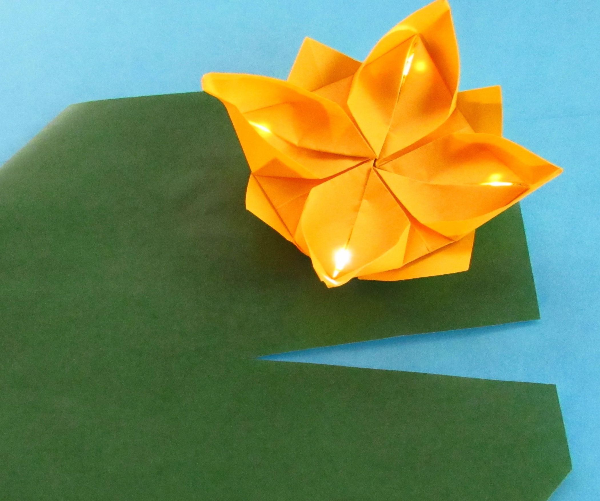 Light-Up Origami Lotus With Chibitronics Magnet-On Reed Switch : 4 ...