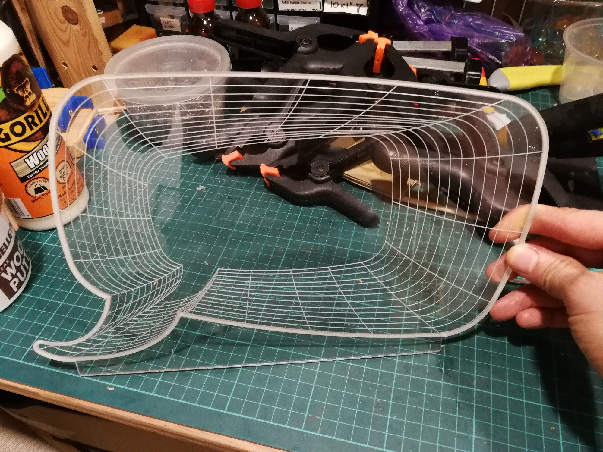 Speech Bubble Lamp & Scribbleboard With Full Plans : 5 Steps (with ...