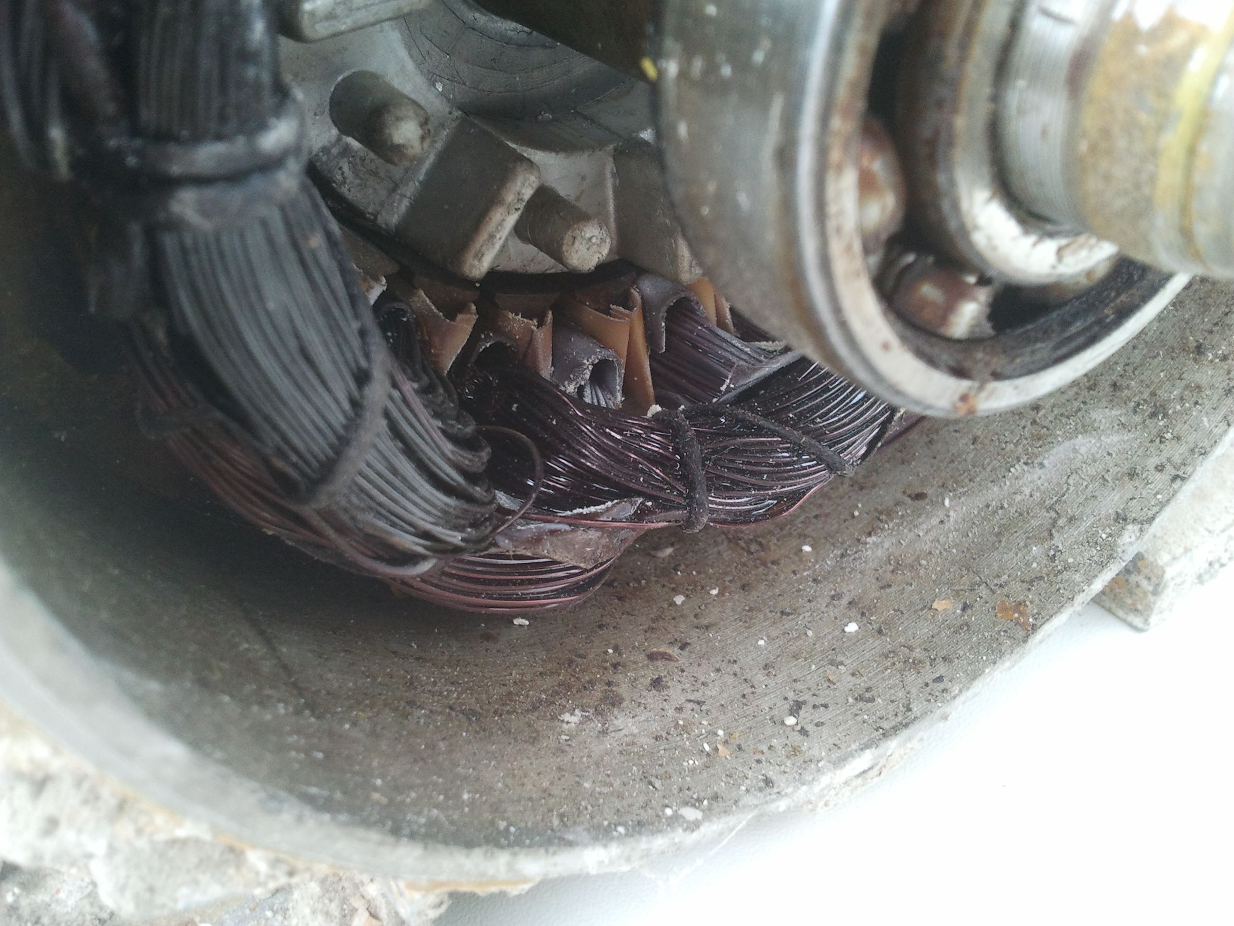 Rewinding and Renovation of the Electric Motor : 45 Steps (with ...