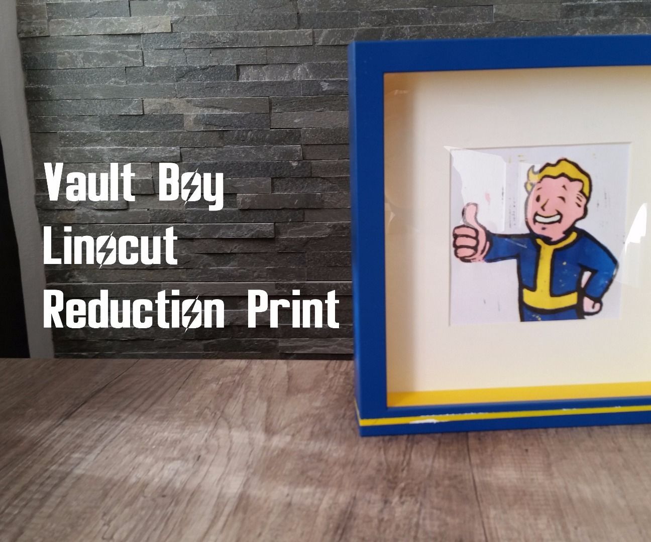 Fallout Linocut Reduction Print : 3 Steps (with Pictures) - Instructables