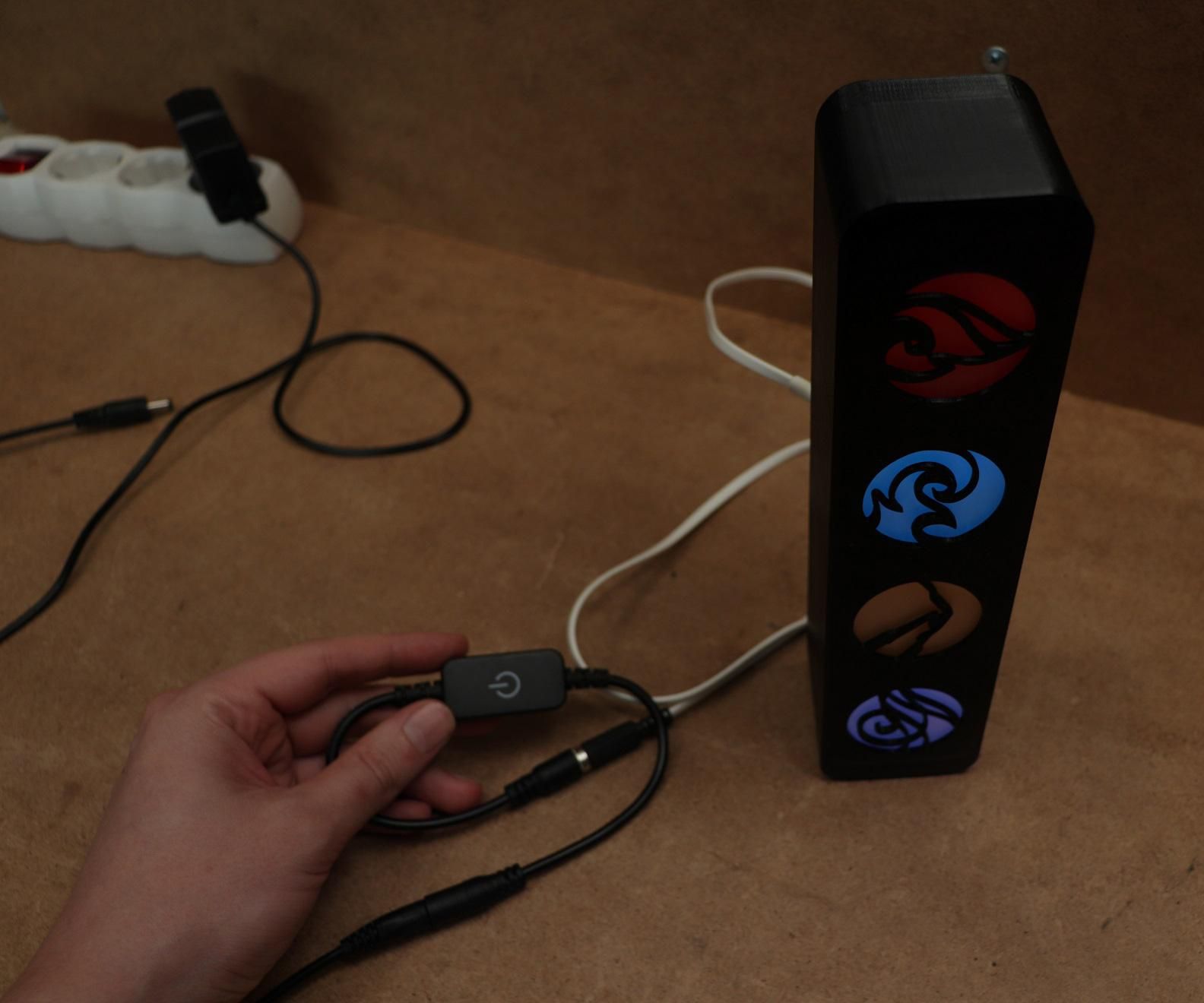 The Decorative Light of Four Elements : 8 Steps (with Pictures ...