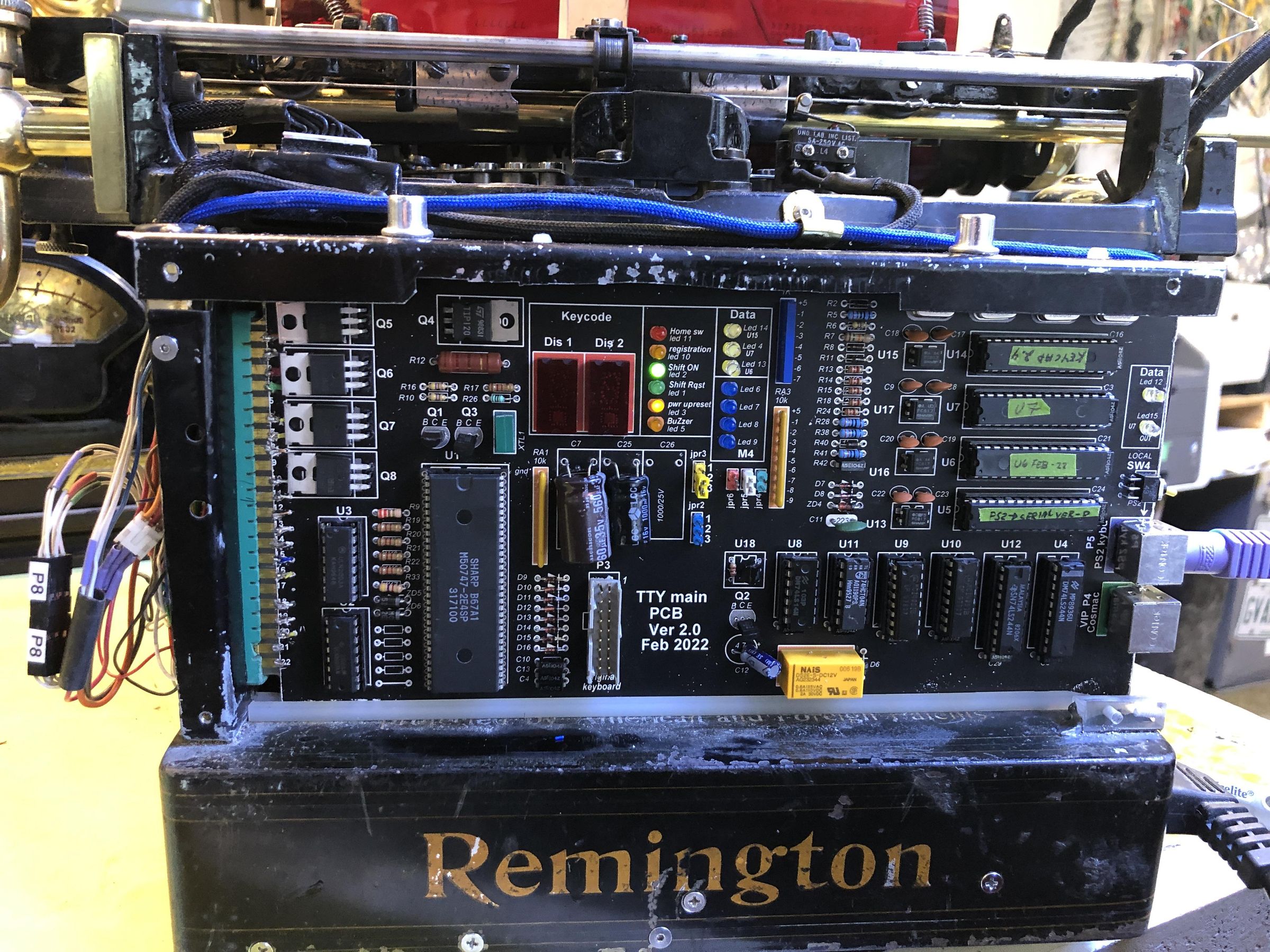 From Antique Typewriter to a Functional Teletype, Called NVictria : 12 Steps (with Pictures ...