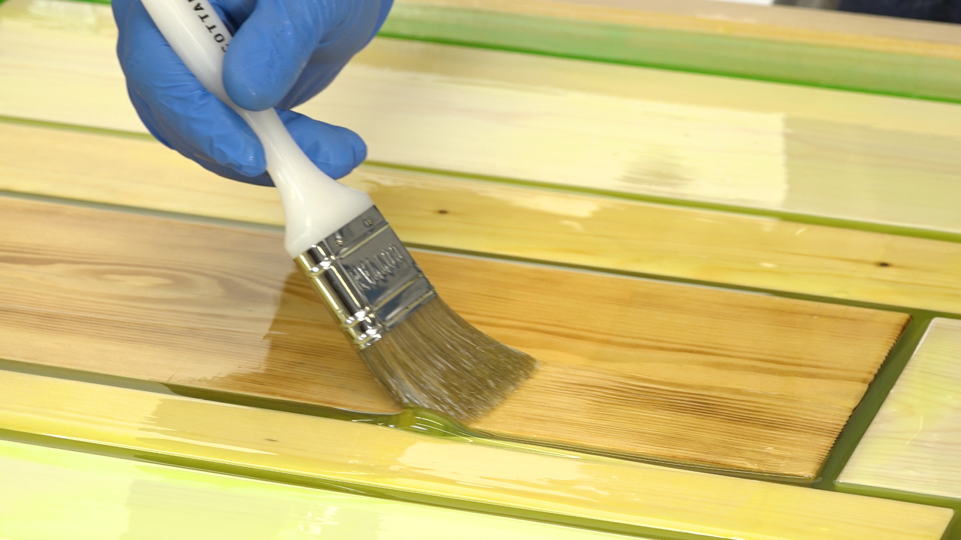 DIY RESIN PLANK TABLE - How to Make Your Own Using GlassCast® 3 Clear ...