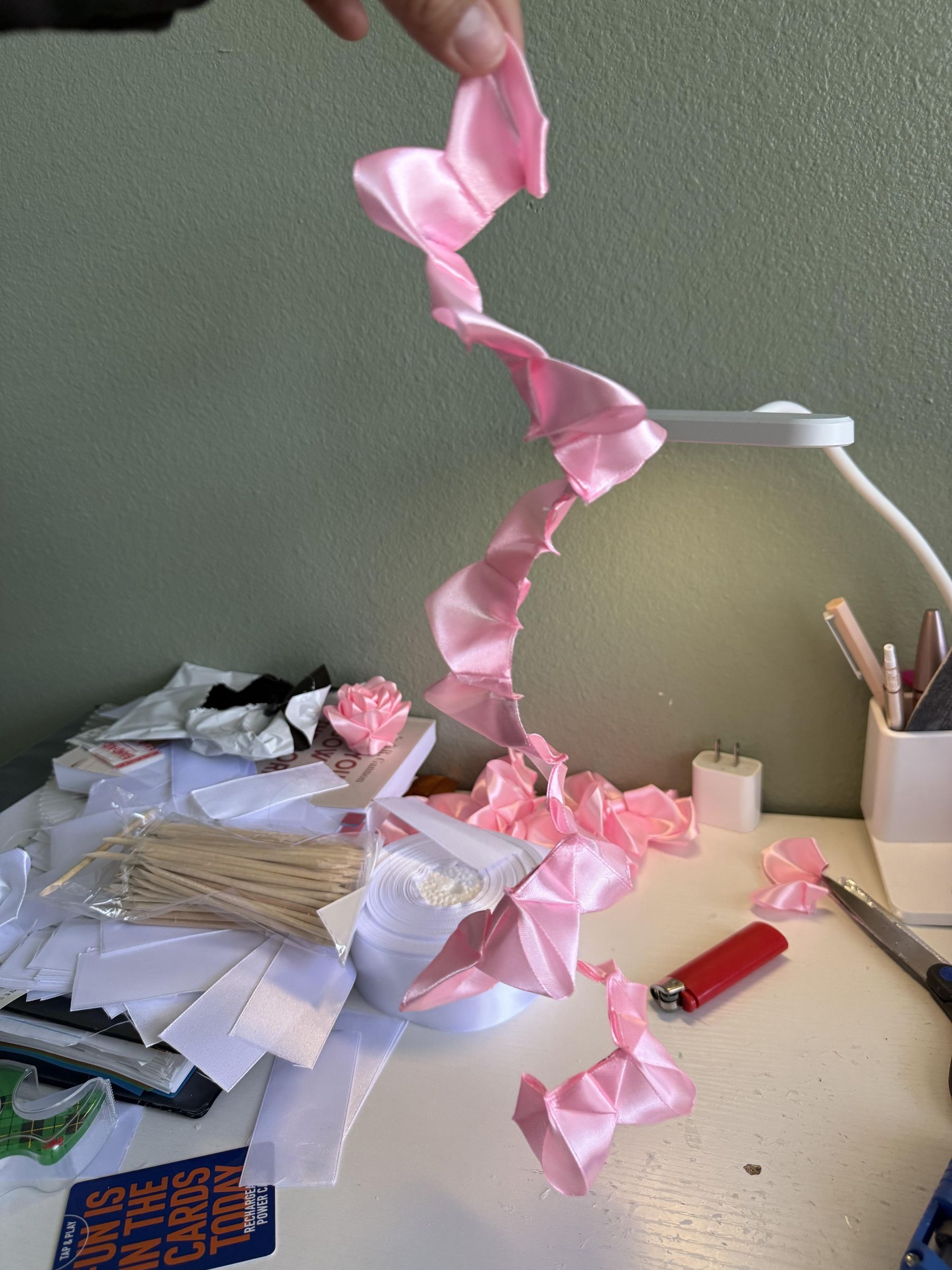 How to Make a Fabric Rose : 7 Steps (with Pictures) - Instructables