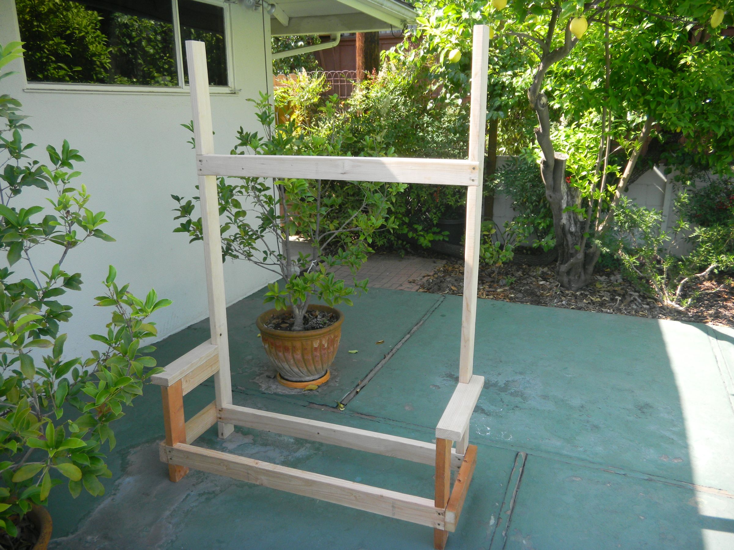 Garden Tool Rack With Foldable Bench : 5 Steps (with Pictures ...
