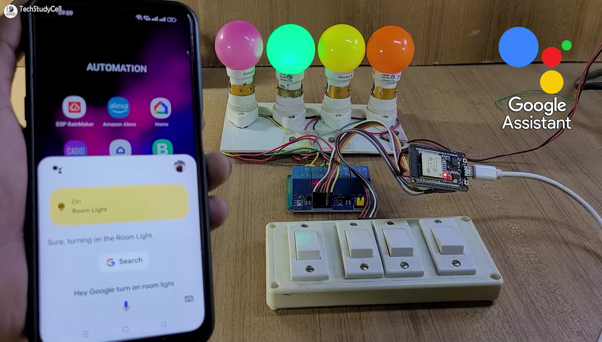 IoT Based Home Automation Using Sinric Pro Google Assistant Alexa : 16 Steps - Instructables