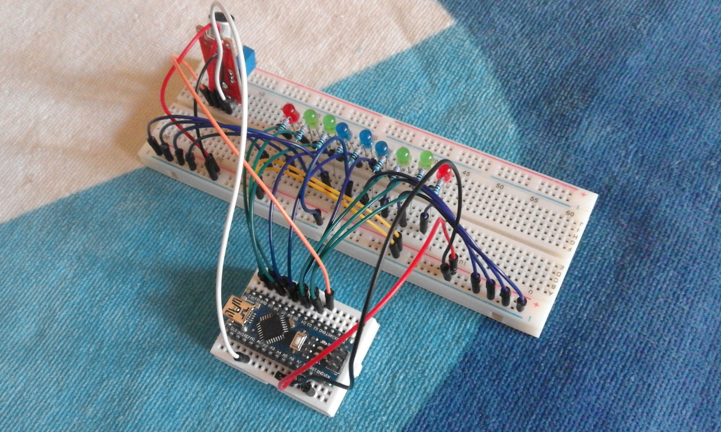 Waren's L.E.D Music Visualizer : 16 Steps (with Pictures) - Instructables
