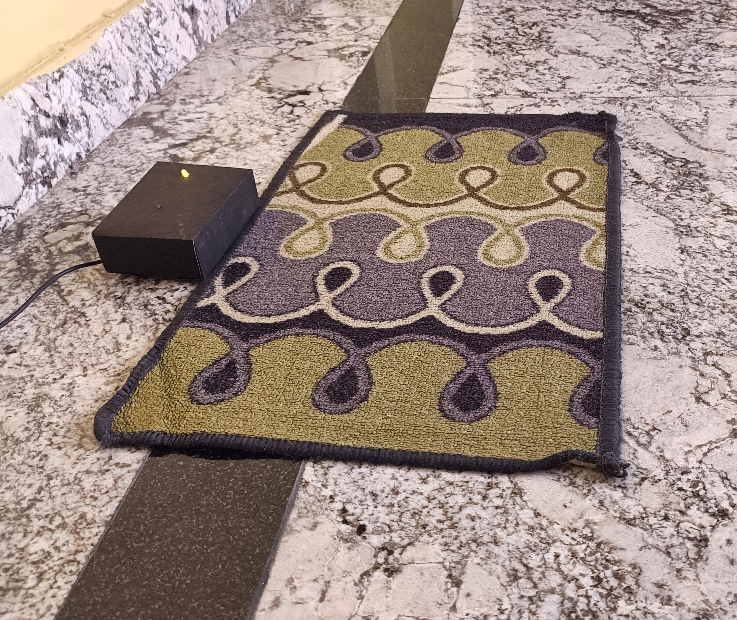 Smart Bedside Mat - Stand on It to Stop the Alarm! : 5 Steps (with ...