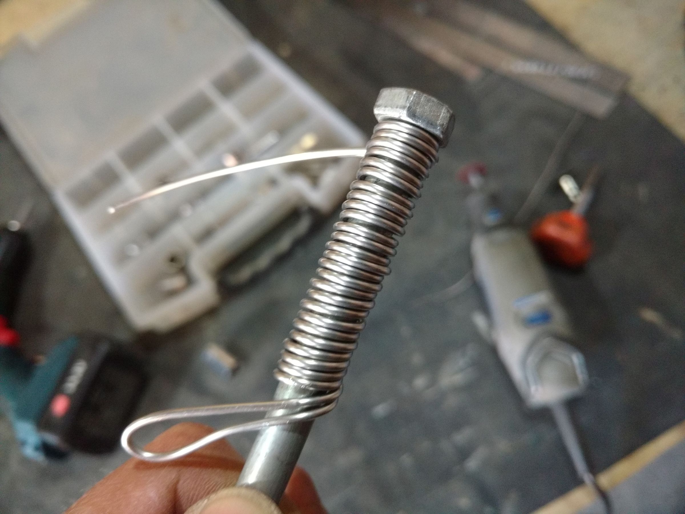 Seat Cover Upholstery Hog Rings & Tool : 4 Steps (with Pictures ...