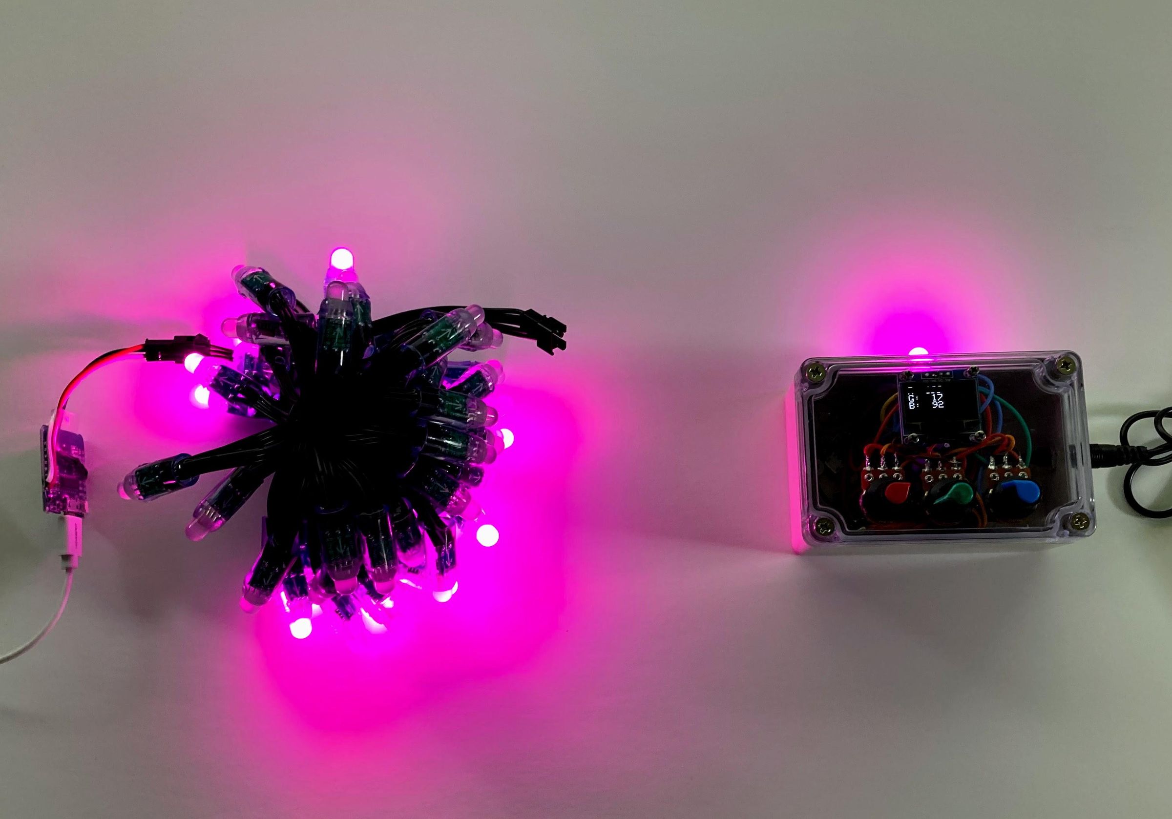 Remote Color Picker for House LEDs : 4 Steps - Instructables