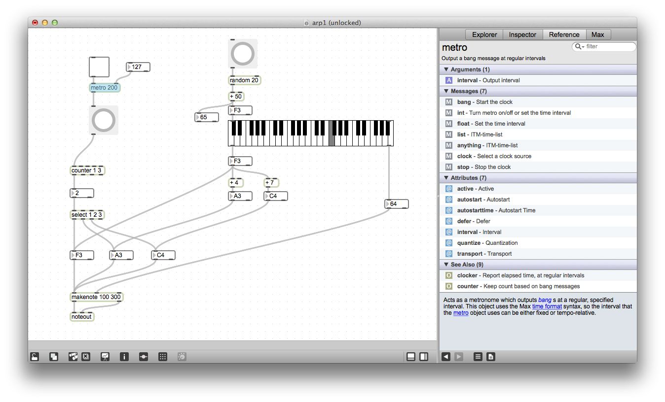 Intro to MaxMSP : 13 Steps (with Pictures) - Instructables