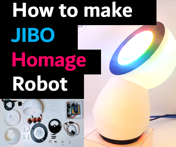 How to Make JIBO Homage : a DIY Music Dance Robot : 39 Steps (with ...
