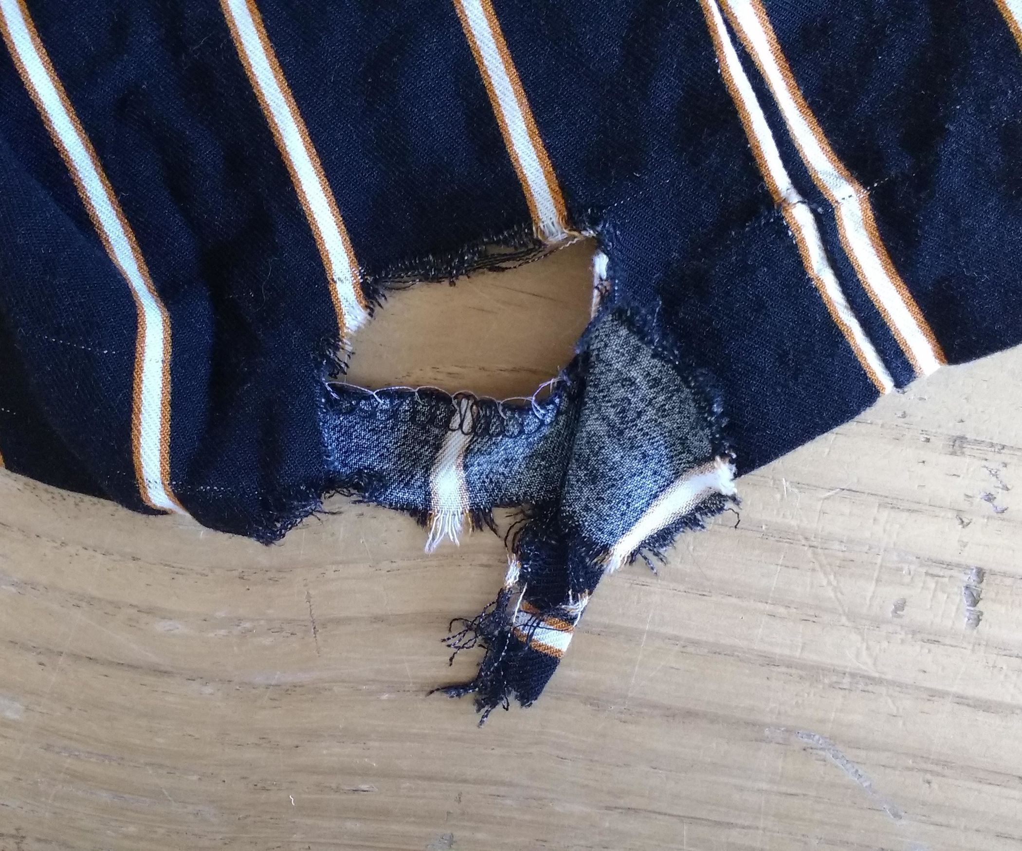 Repair of Too Damaged Pair of Pants : 5 Steps - Instructables